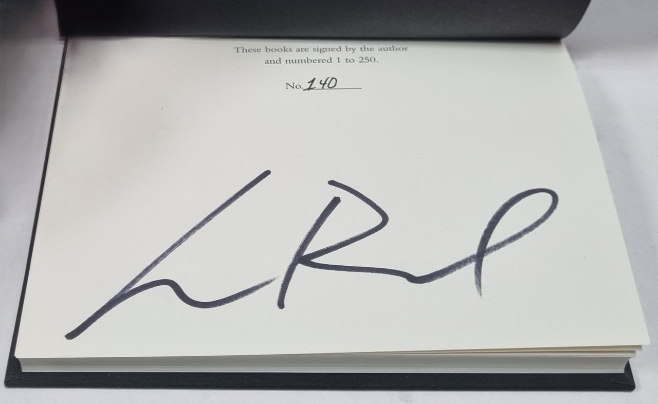 Lou Reed The Raven - Autographed US Book — RareVinyl.com
