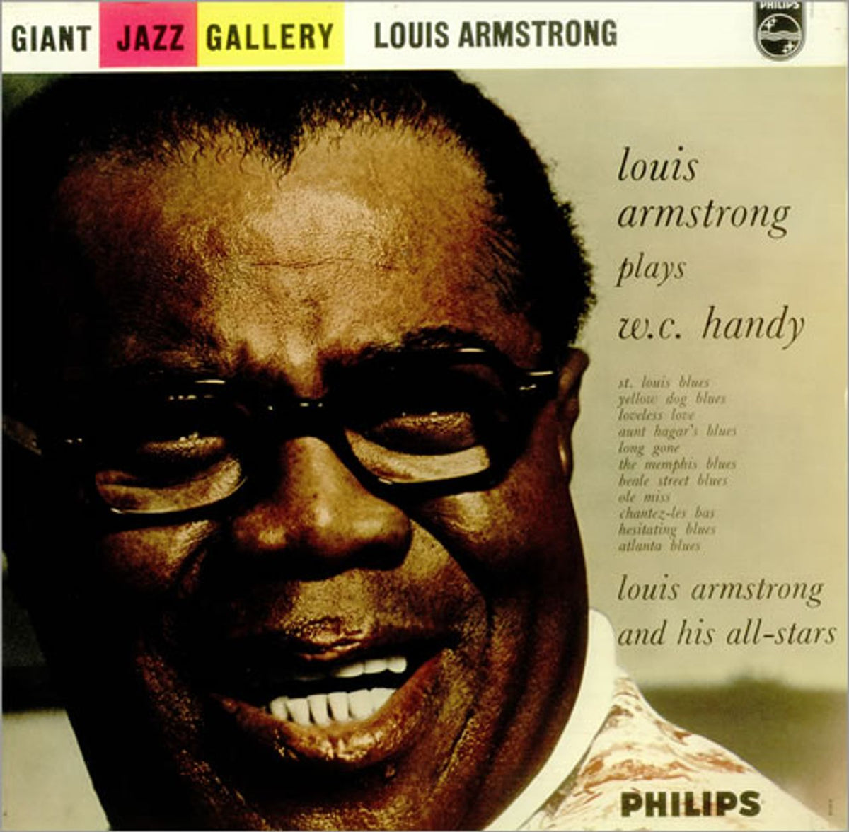 Louis Armstrong Plays W.C. Handy - Factory Sample UK Promo Vinyl LP — RareVinyl.com