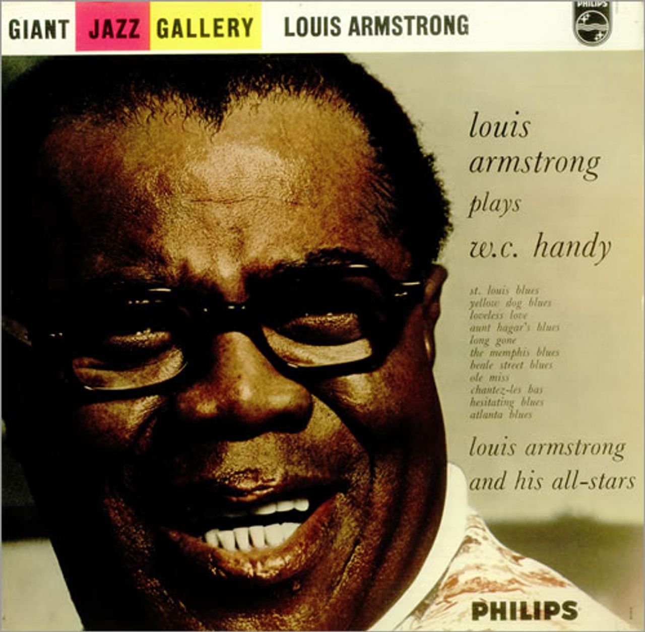 Louis Armstrong Plays W.C. Handy - Factory Sample UK Promo Vinyl LP — RareVinyl.com