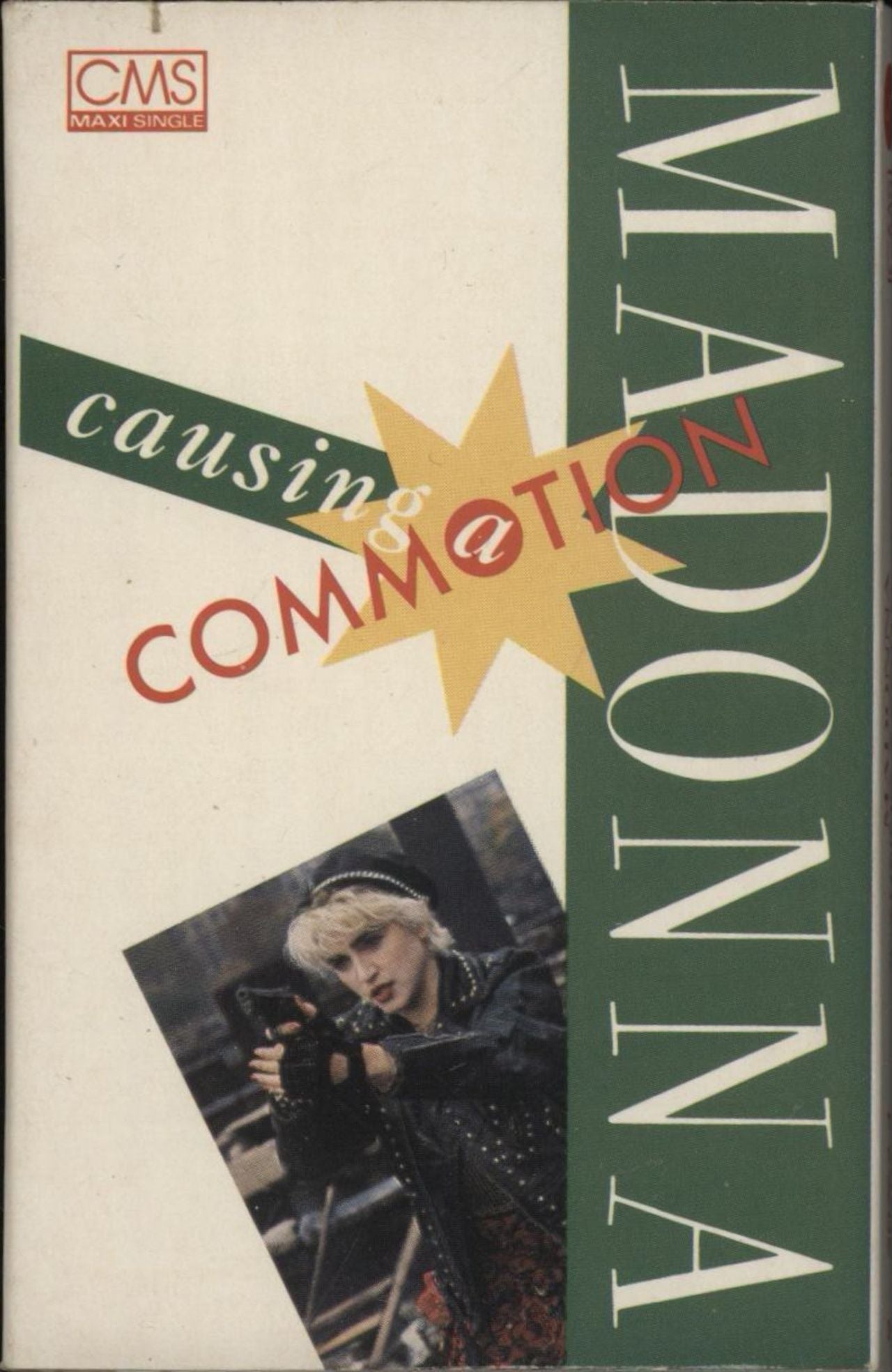 Madonna Causing A Commotion US Cassette single — RareVinyl.com