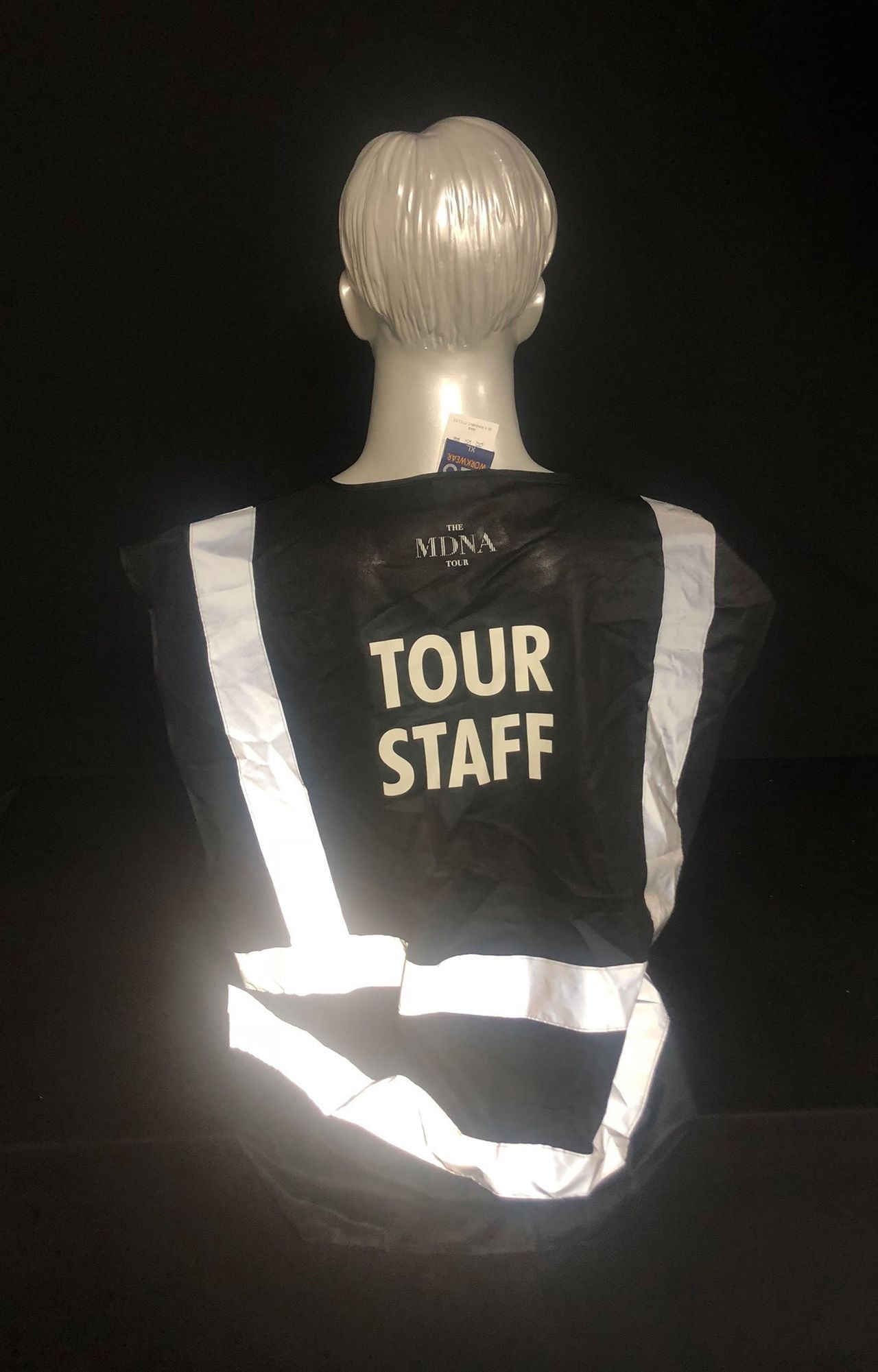 Madonna The MDNA Tour - Crew Reflective Waistcoat - XL UK Clothing — RareVinyl.com