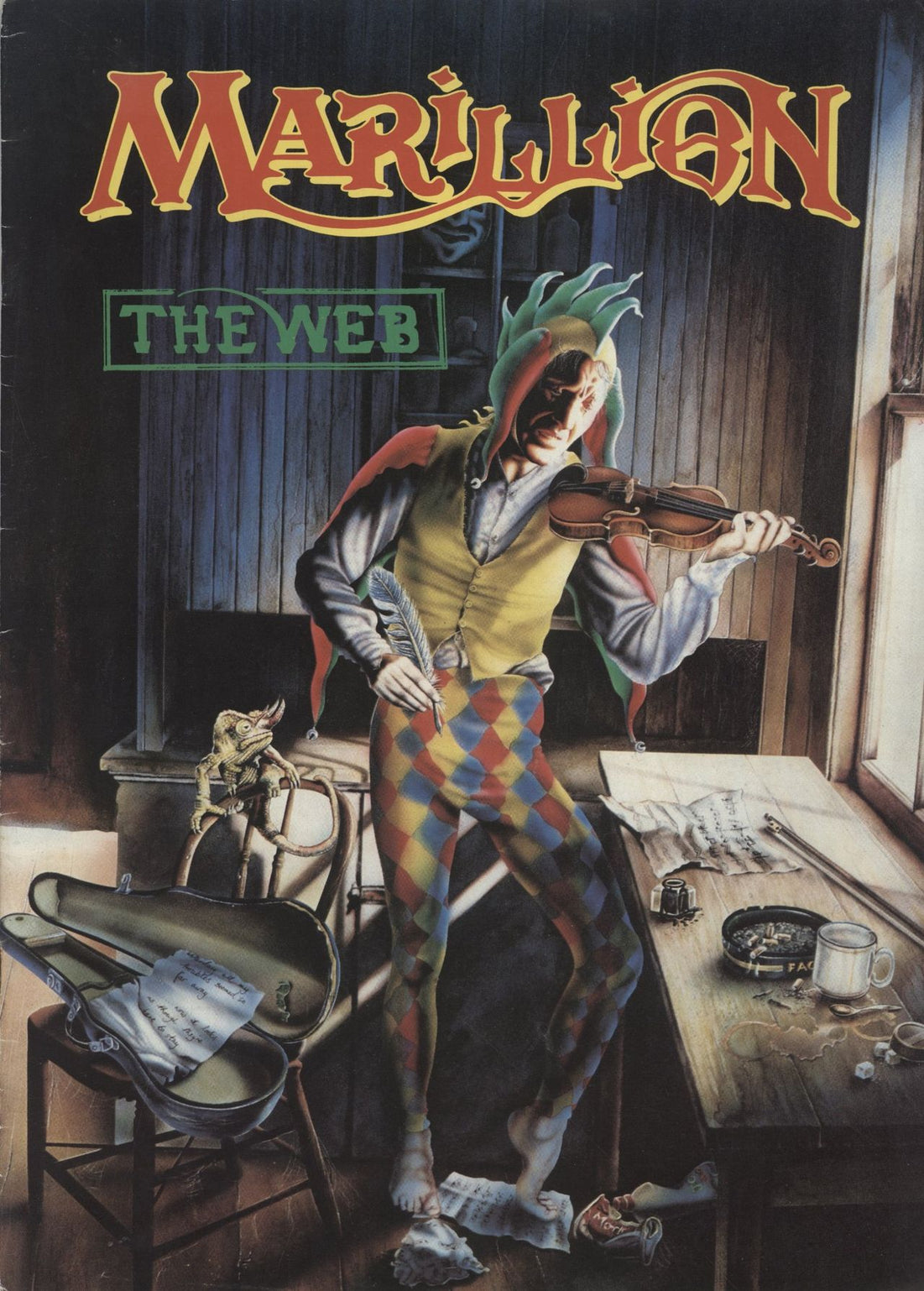 Marillion The Web UK Tour programme — RareVinyl.com