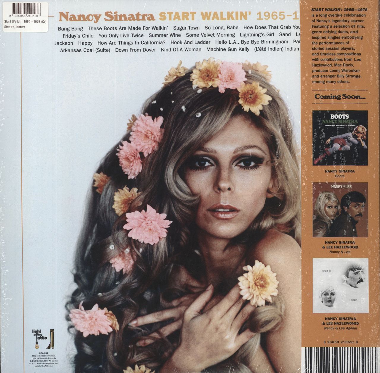 Nancy Sinatra Start Walkin' 1965-1976 - Yellow/Orange Merge - Sealed U — RareVinyl.com