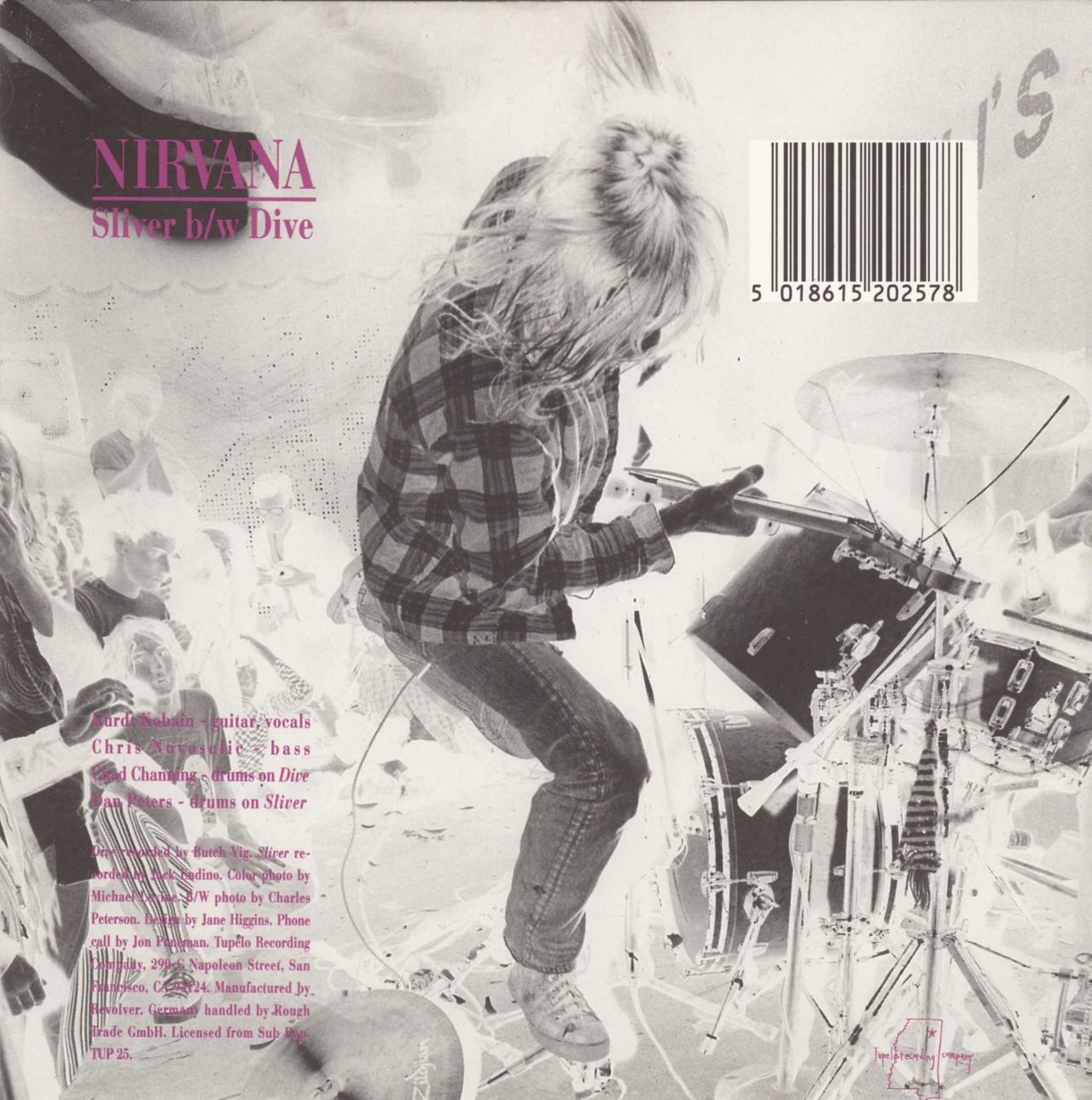 Nirvana (US) Sliver - Green Vinyl German 7" vinyl — RareVinyl.com