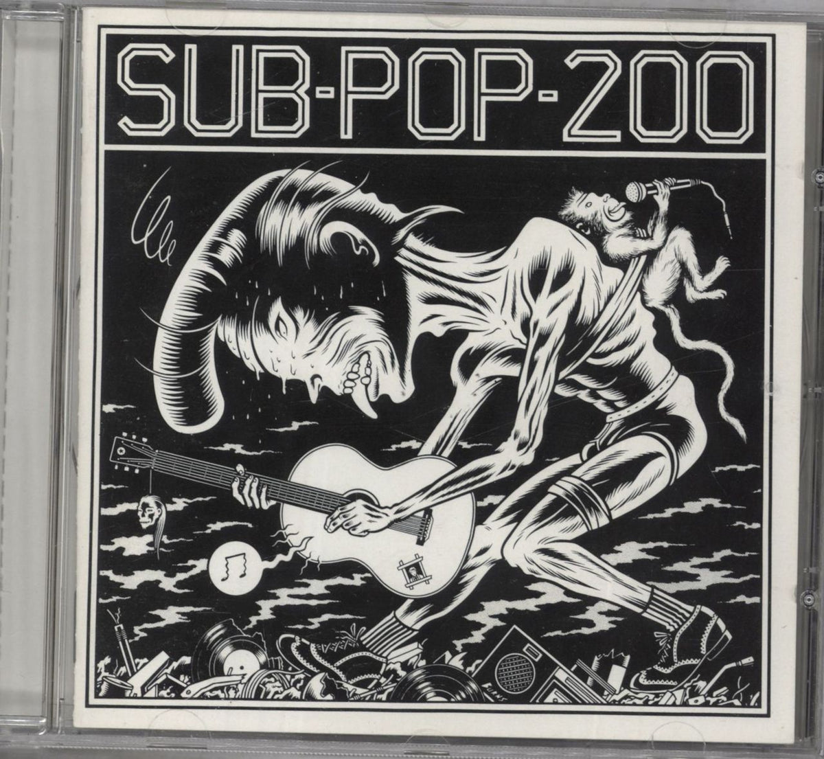 Nirvana (US) Spank Thru - on Sub Pop 200 Compilation UK CD album ...