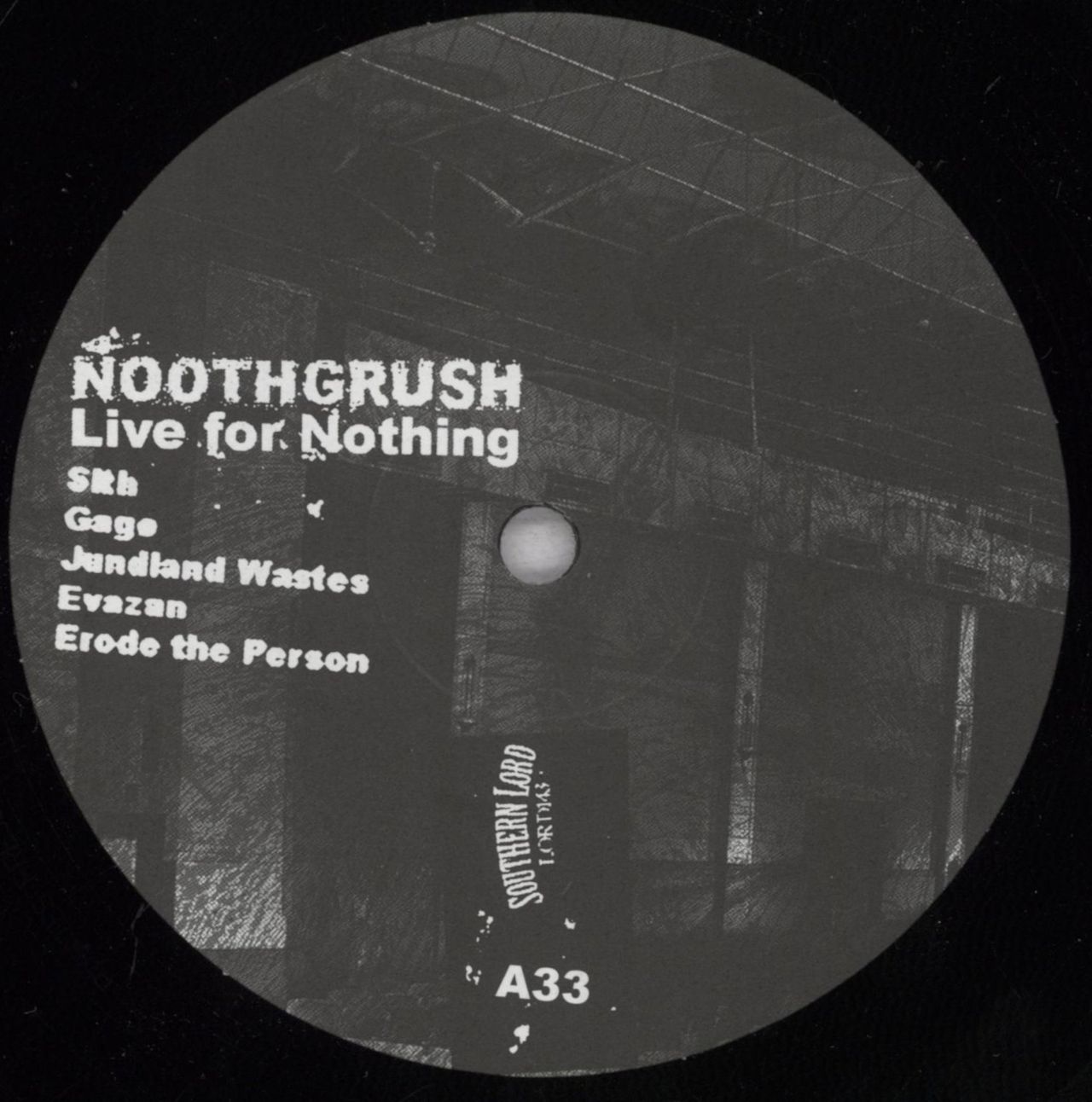 Noothgrush Live For Nothing US 2-LP vinyl set — RareVinyl.com