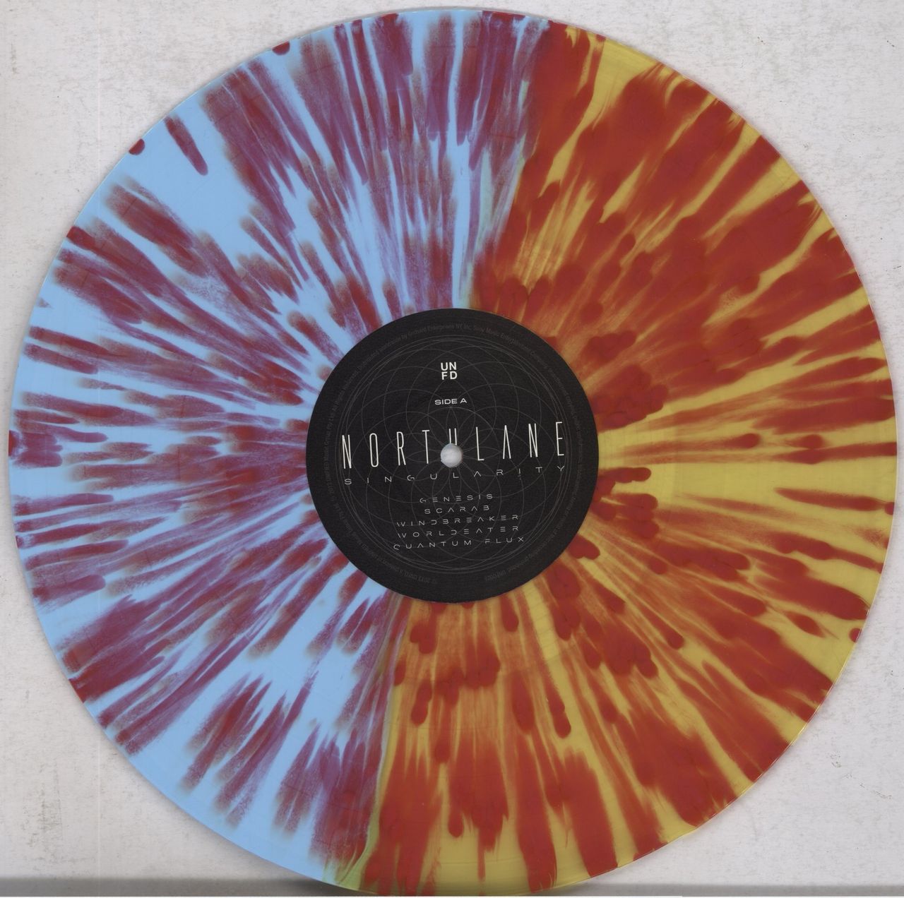 Northlane Singularity - Half Translucent Yellow & Half Blue With Magen — RareVinyl.com