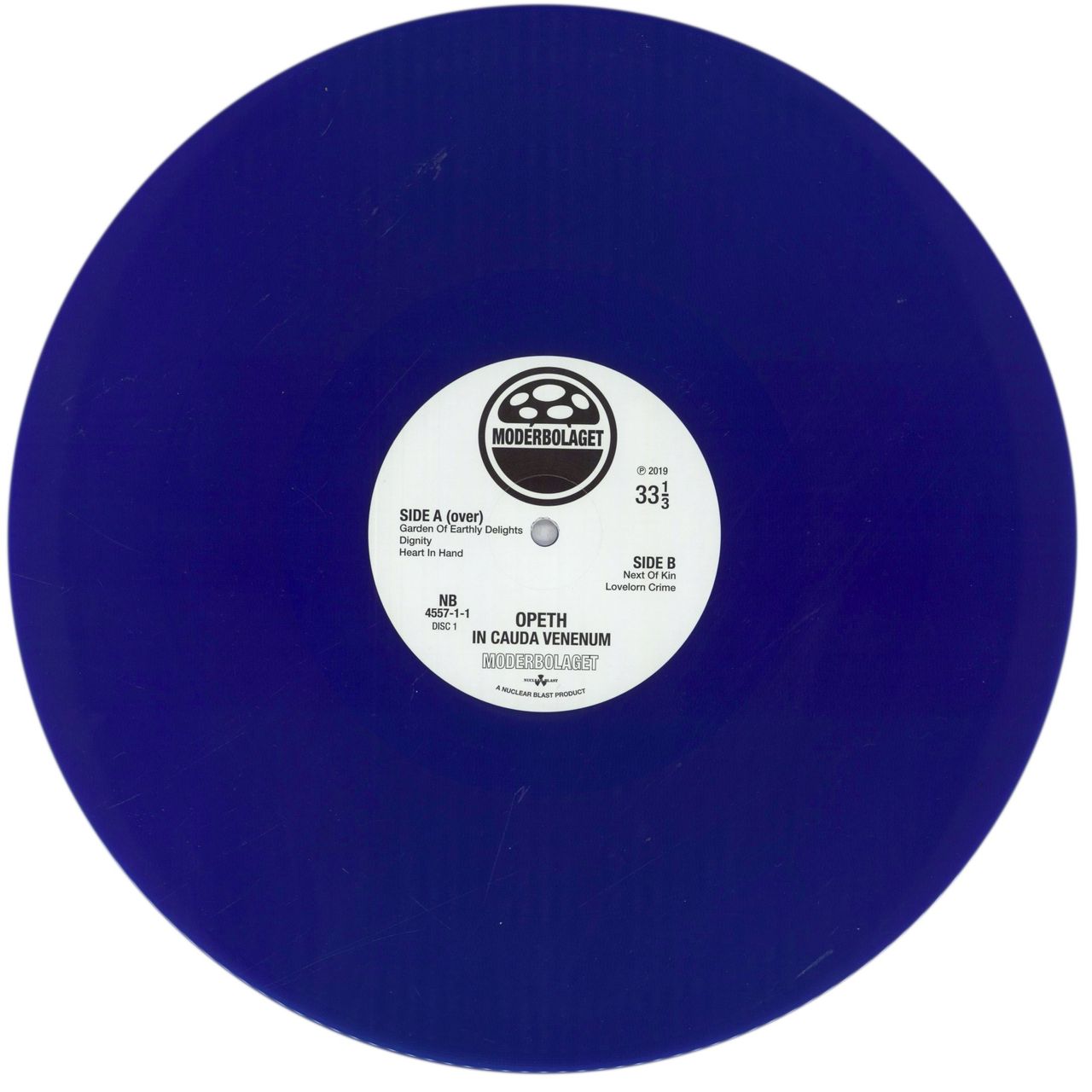 Opeth In Cauda Venenum - English Version - 180gram Blue Vinyl Swedish ...