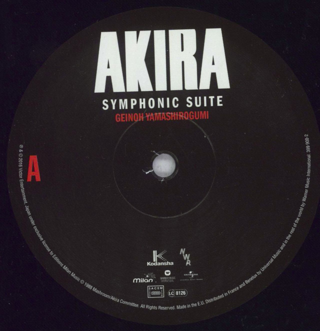 Original Soundtrack Akira Symphonic Suite - 180gm - Sealed French 2-LP — RareVinyl.com