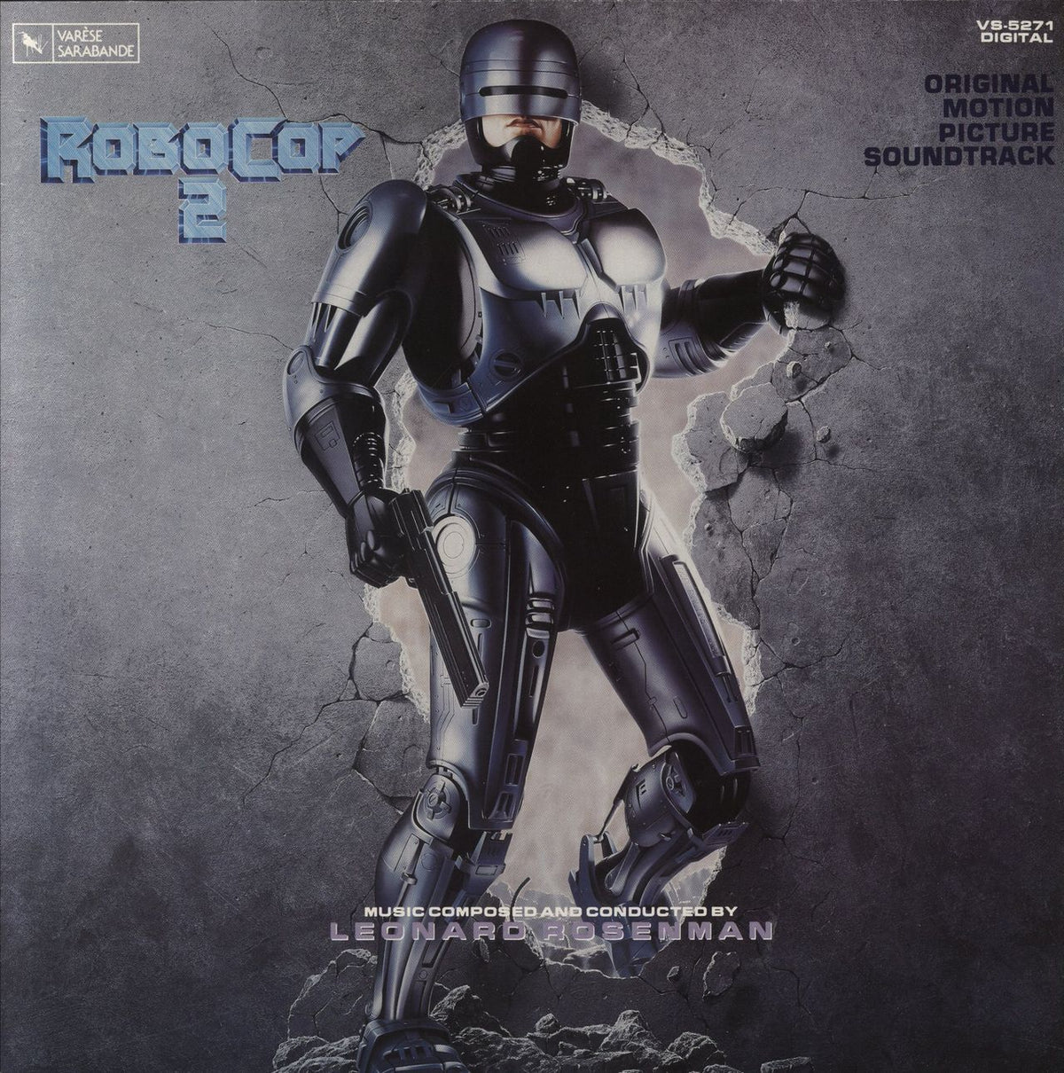 Original Soundtrack RoboCop 2 German Vinyl LP — RareVinyl.com