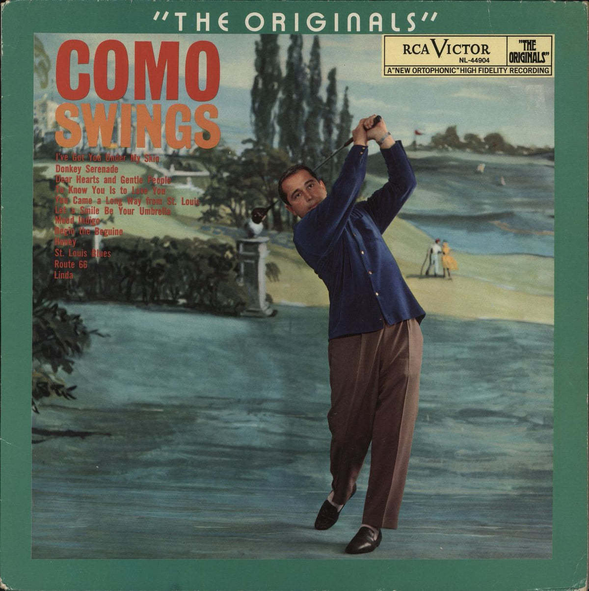 Perry Como Como Swings Dutch Vinyl LP — RareVinyl.com