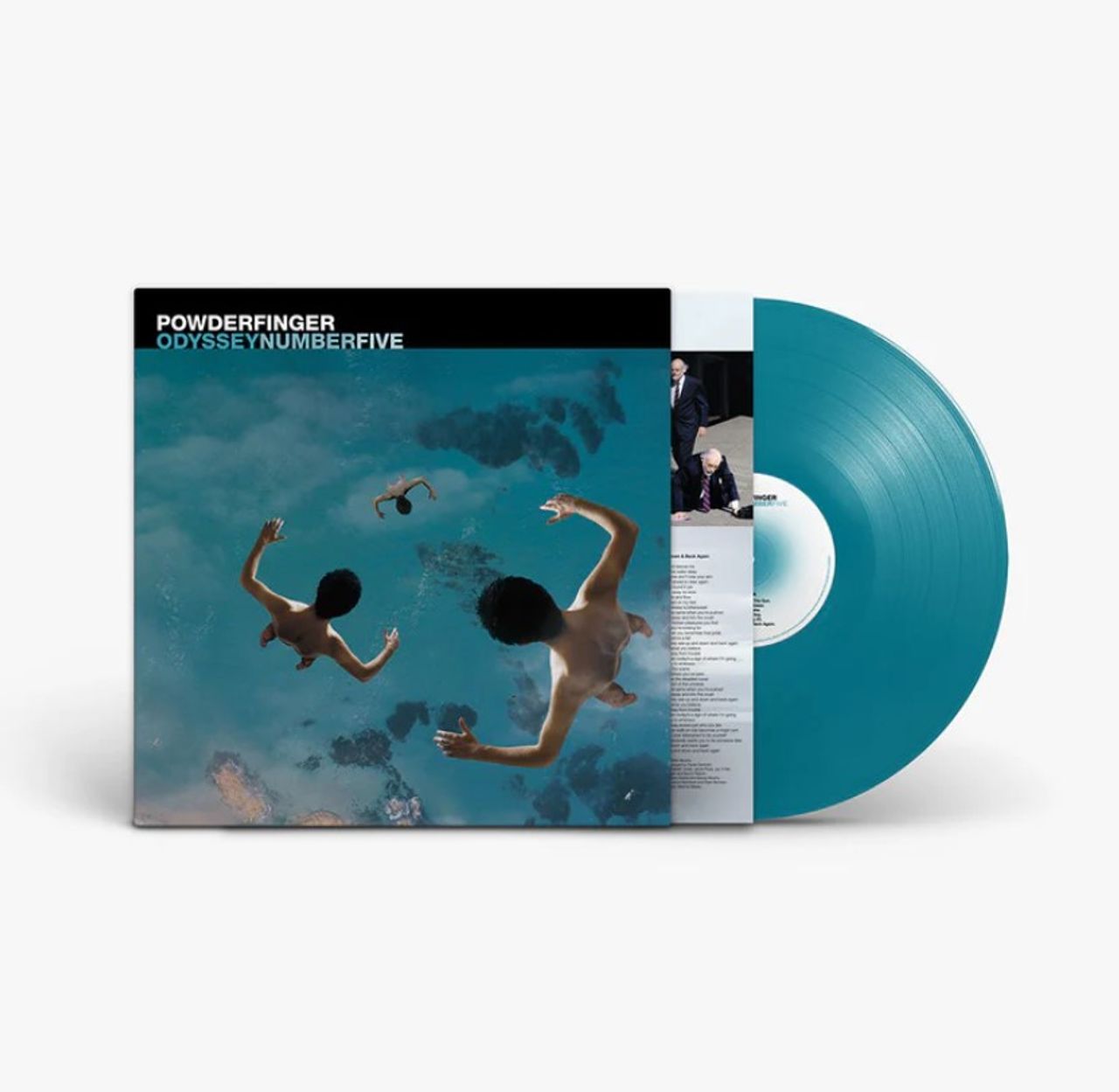 Powderfinger Odyssey Number Five - Blue & Clear Vinyl - Sealed Austral ...