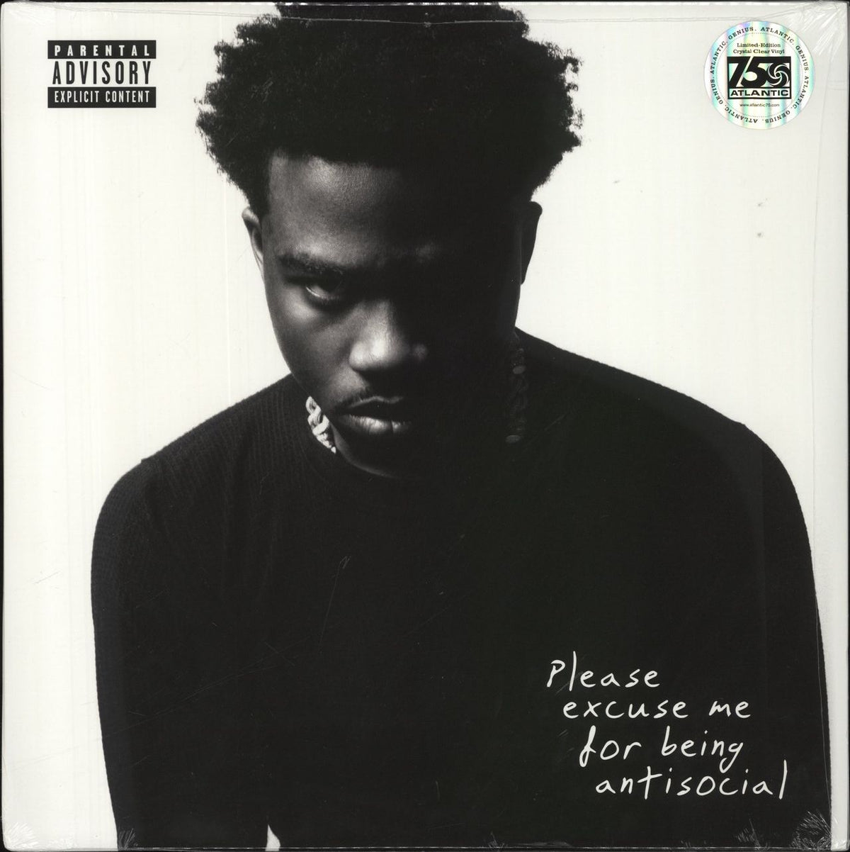 Roddy Ricch Please Excuse Me For Being Antisocial - Crystal Clear Viny ...