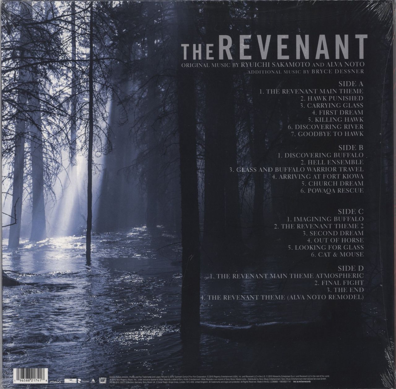 Ryuichi Sakamoto The Revenant [Original Motion Picture Soundtrack] - S — RareVinyl.com