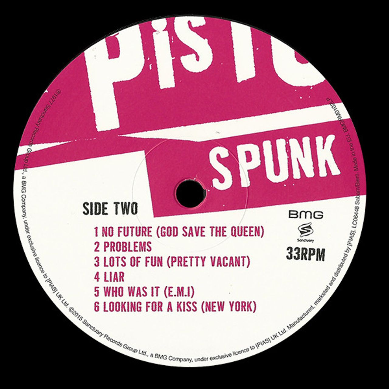 Sex Pistols Spunk - Black Vinyl - Sealed UK Vinyl LP — RareVinyl.com