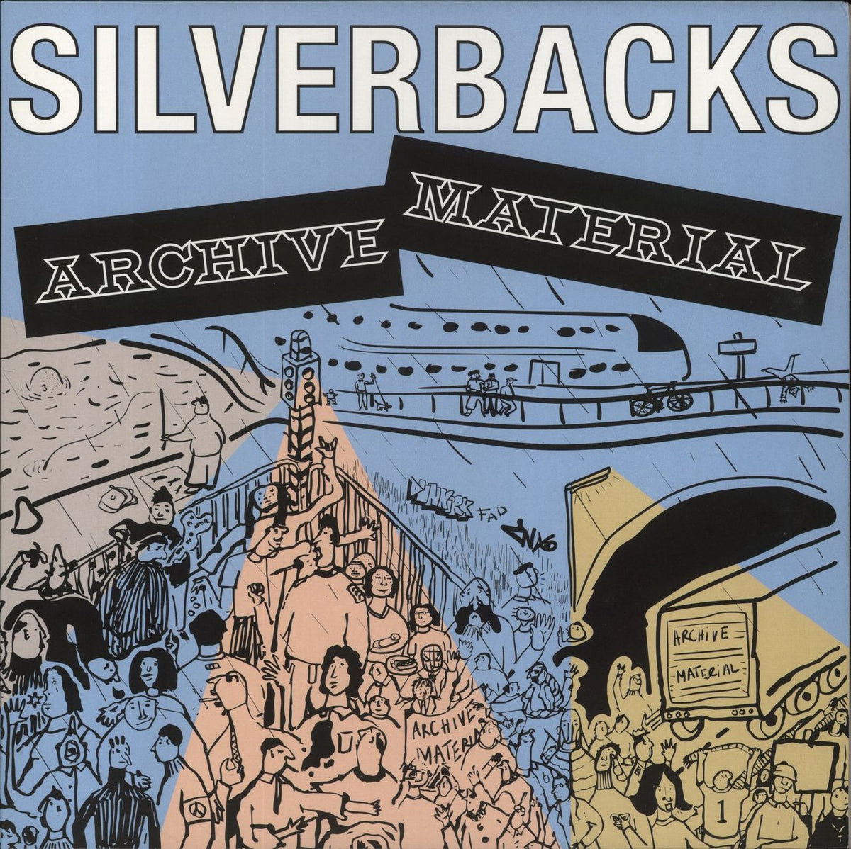 Silverbacks Archive Material - Clear Vinyl + 7" UK Vinyl LP — RareVinyl.com