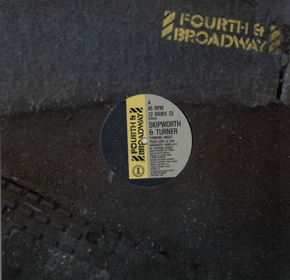 Skipworth & Turner Thinking About Your Love UK 12" vinyl — RareVinyl.com
