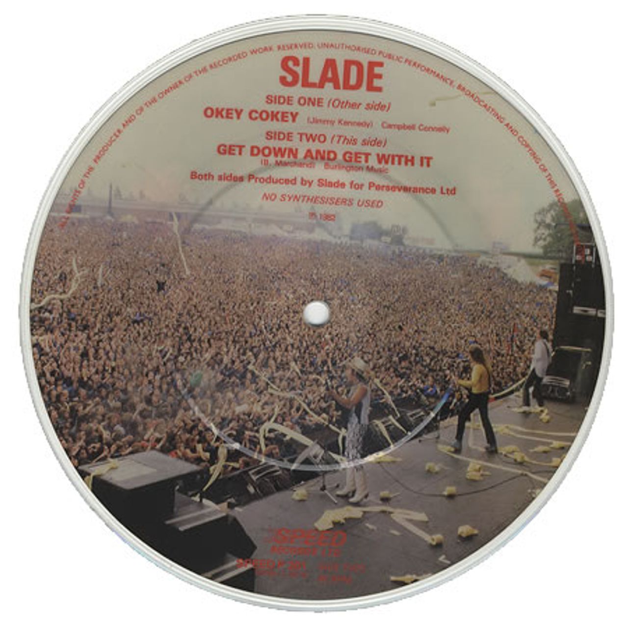 Slade Okey Cokey UK 7" picture disc — RareVinyl.com