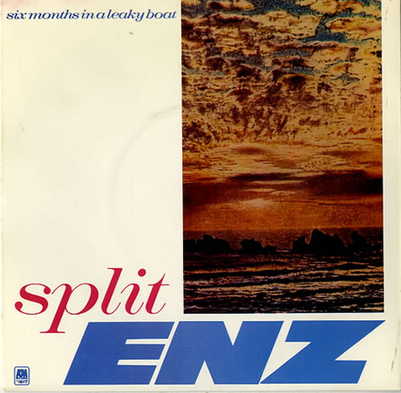 Split Enz Six Months In A Leaky Boat UK 7" vinyl — RareVinyl.com