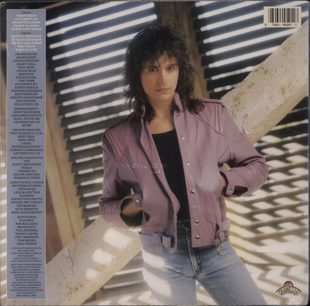 Stan Bush Stan Bush & Barrage US Vinyl LP — RareVinyl.com