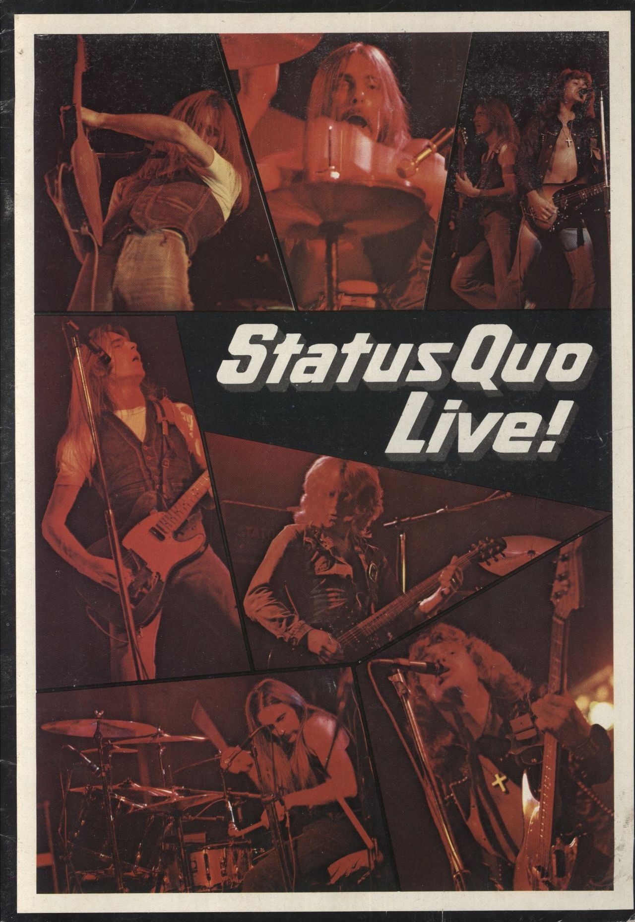 Status Quo Live! UK Tour programme — RareVinyl.com