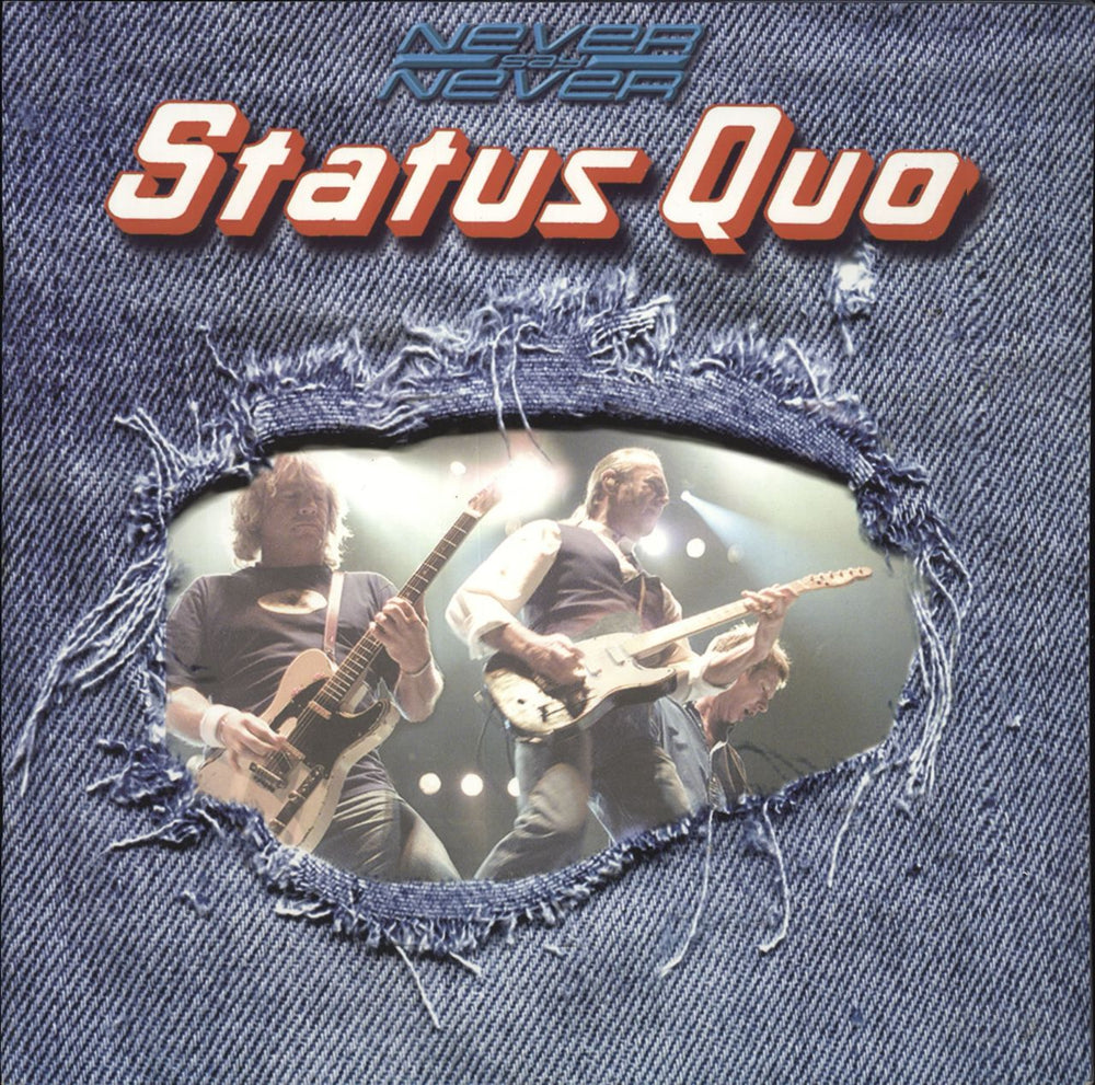 Status Quo Never Say Never UK Tour programme — RareVinyl.com