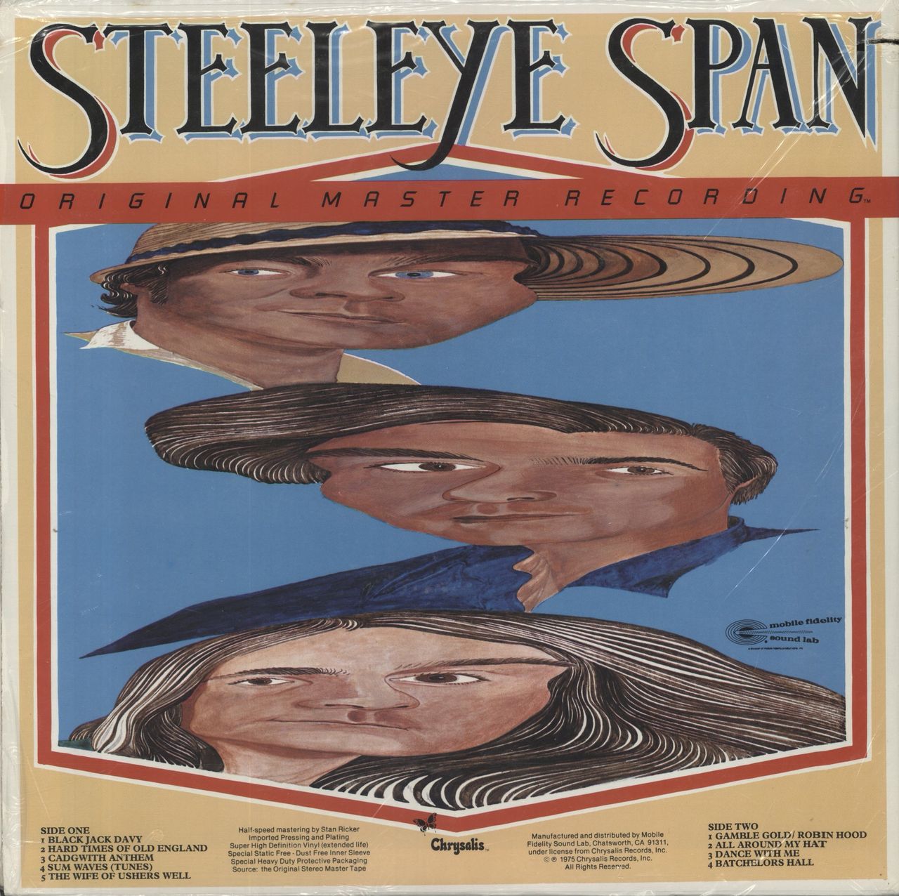 Steeleye Span All Around My Hat - Deletion Cut US Vinyl LP — RareVinyl.com