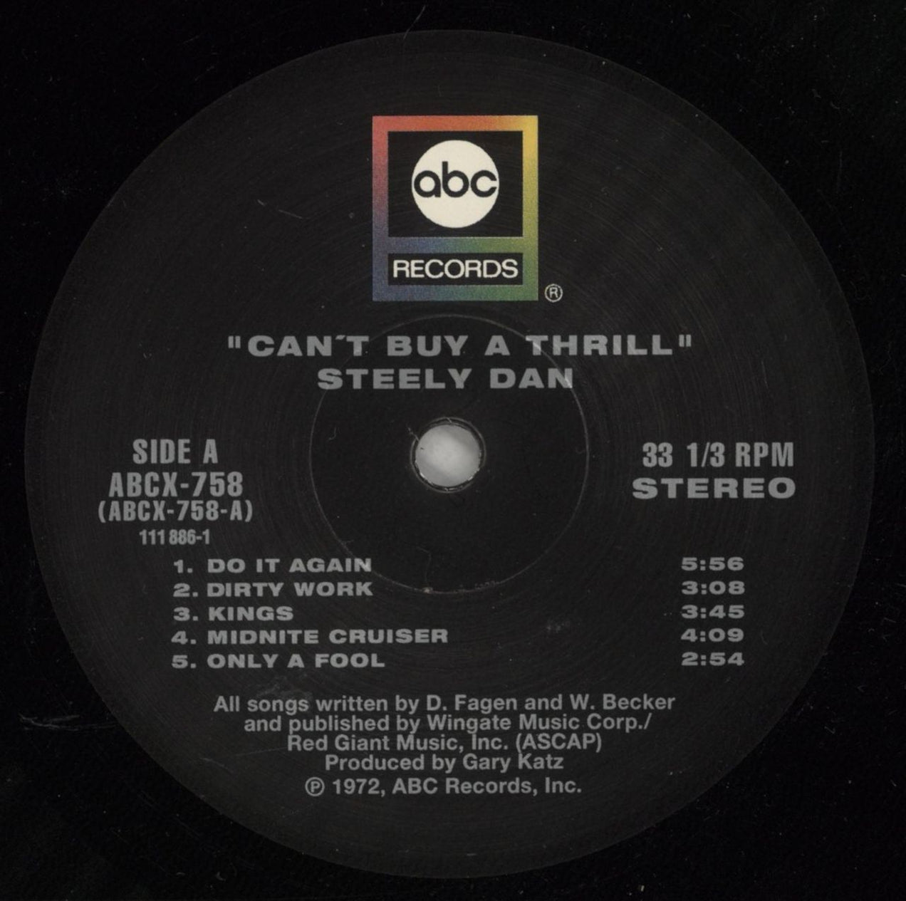 Steely Dan Can't Buy A Thrill - 180 Gram Vinyl German Vinyl LP — RareVinyl.com