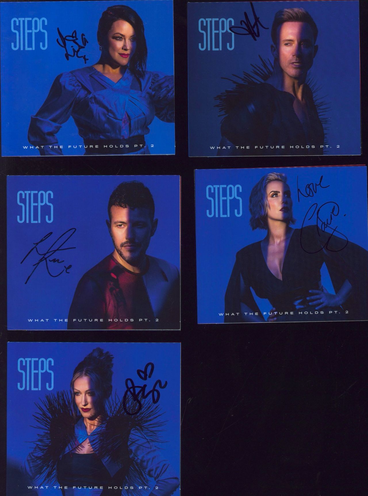 Steps What The Future Holds Pt. 2 - Autographed UK 5-CD set — RareVinyl.com
