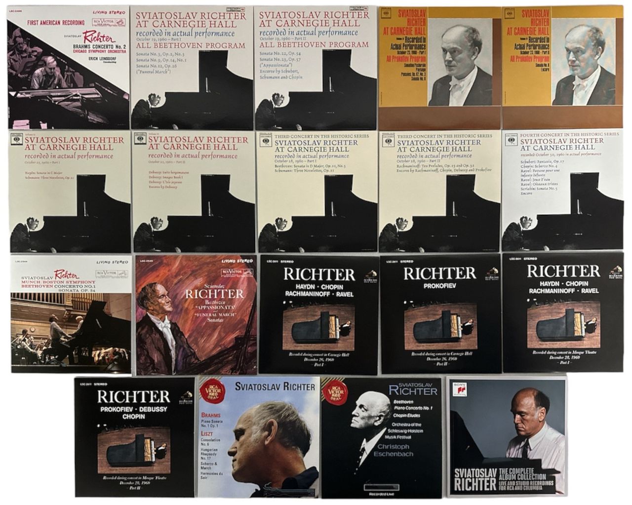 Sviatoslav Richter The Complete Album Collection UK Cd album box set — RareVinyl.com
