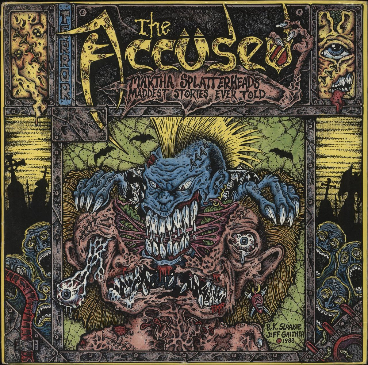 The Accused Martha Splatterhead's Maddest Stories Ever Told German Vin — RareVinyl.com