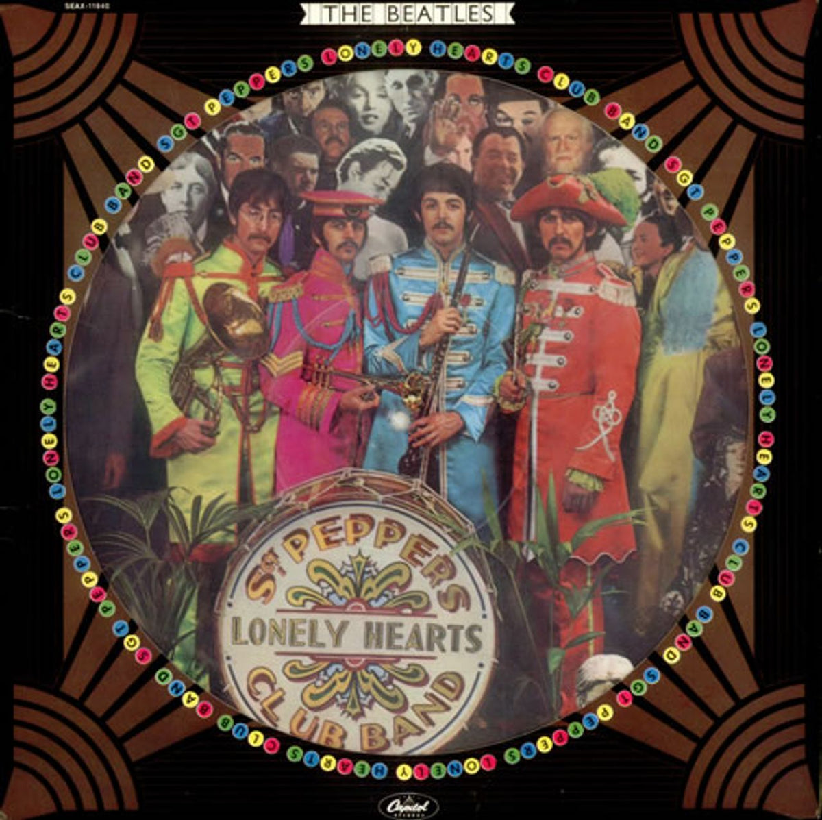 The Beatles Sgt Peppers Lonely Hearts Club Band US Picture disc LP ...