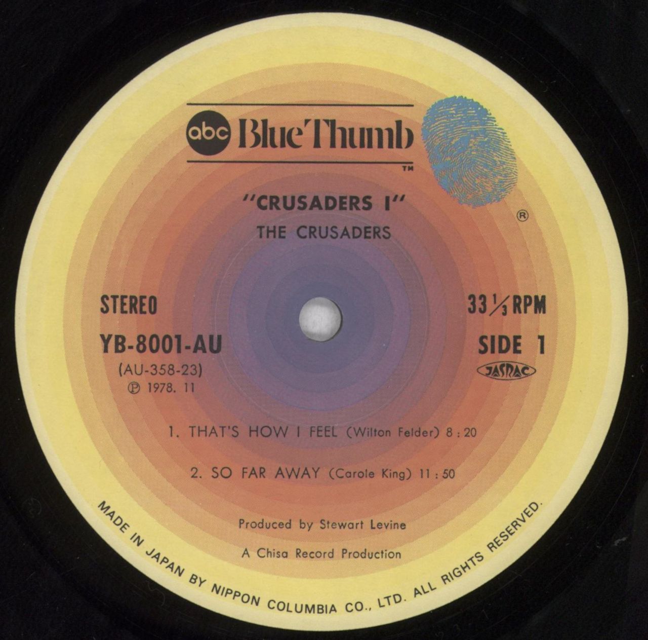 The Crusaders Crusaders 1 Japanese 2-LP vinyl set — RareVinyl.com