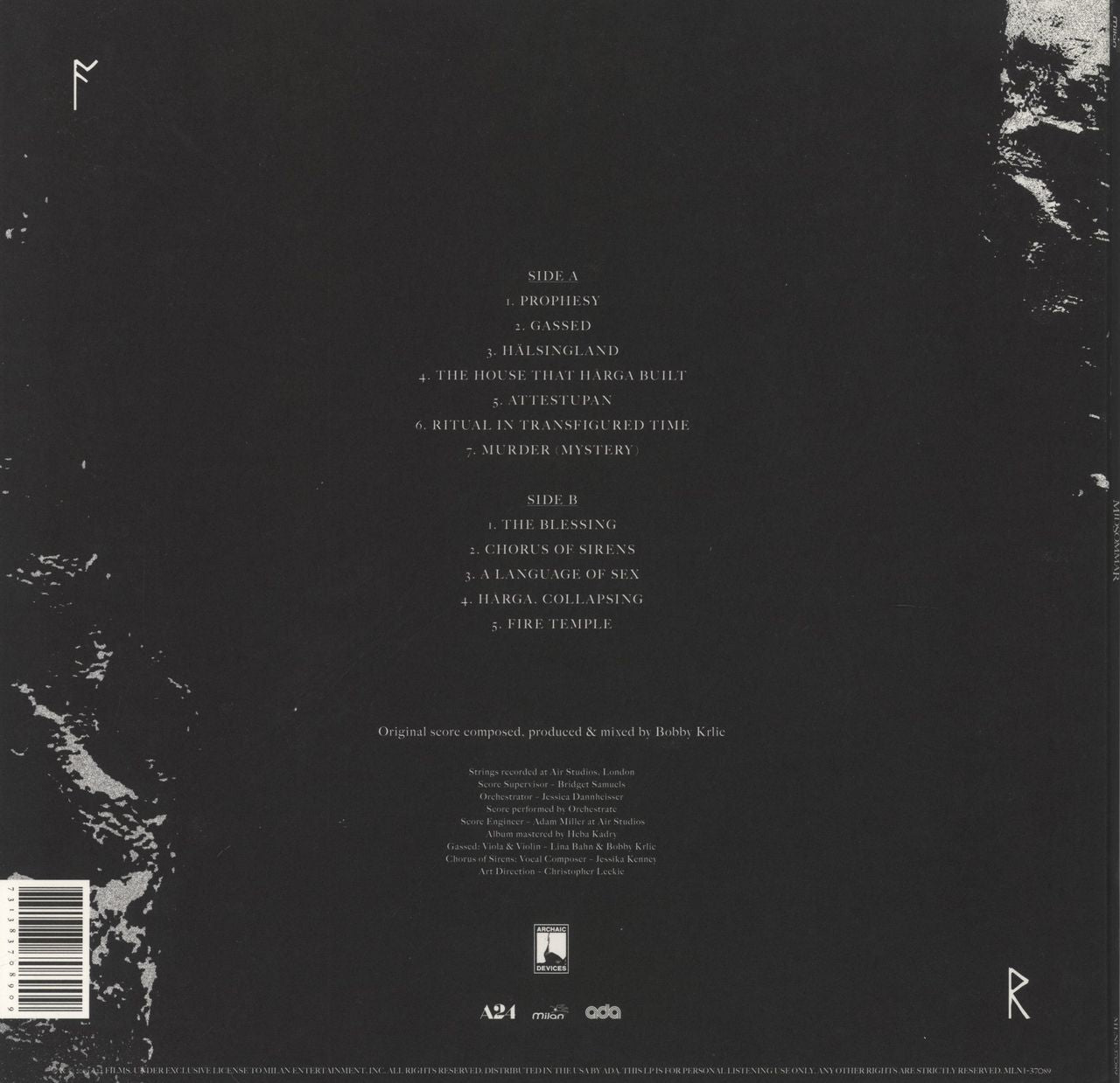 The Haxan Cloak Midsommar OST - May Queen Green Vinyl UK Vinyl LP — RareVinyl.com