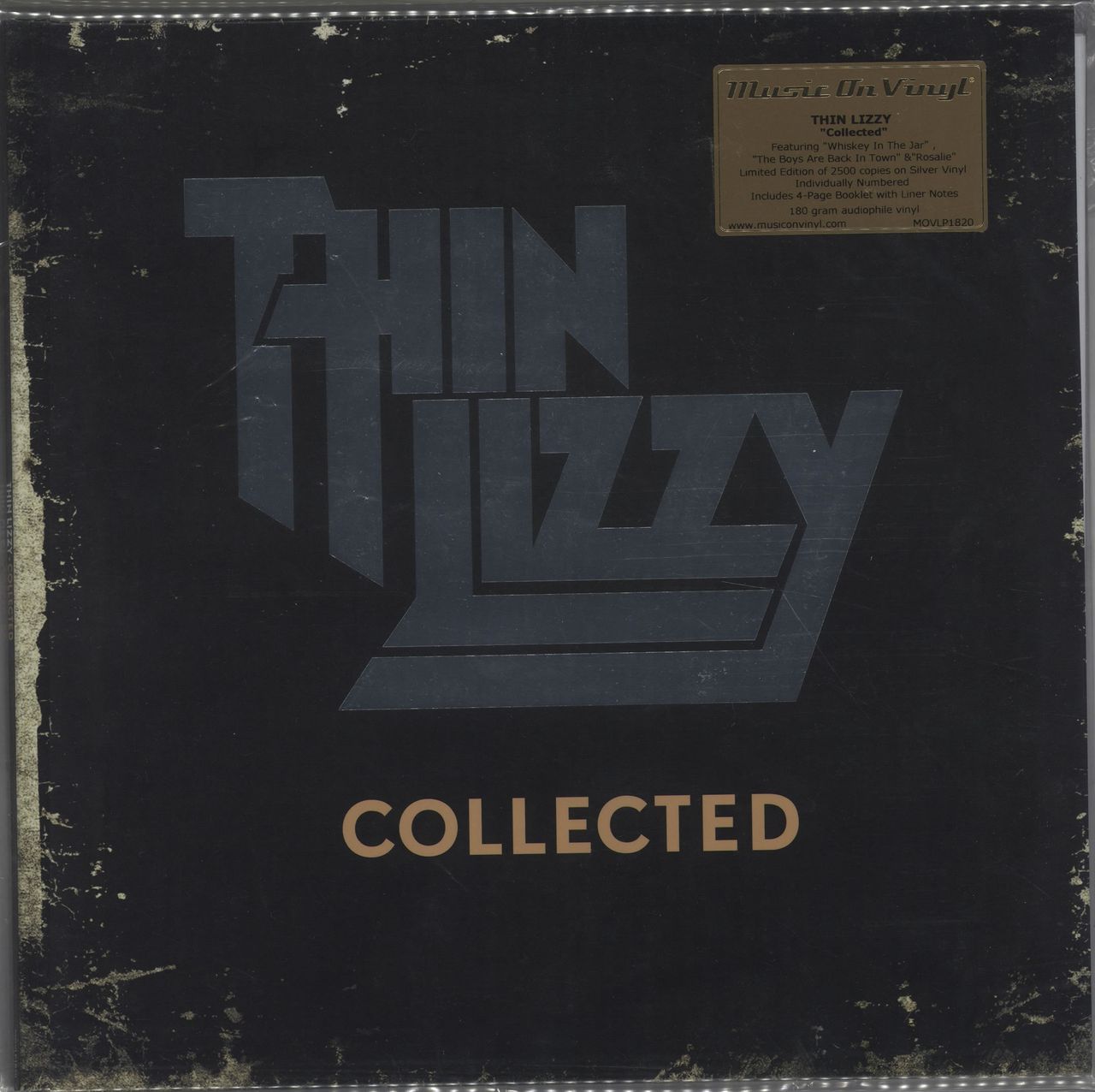 Thin Lizzy Collected - 180gm Silver Vinyl - Sealed With Sticker UK 2-L ...