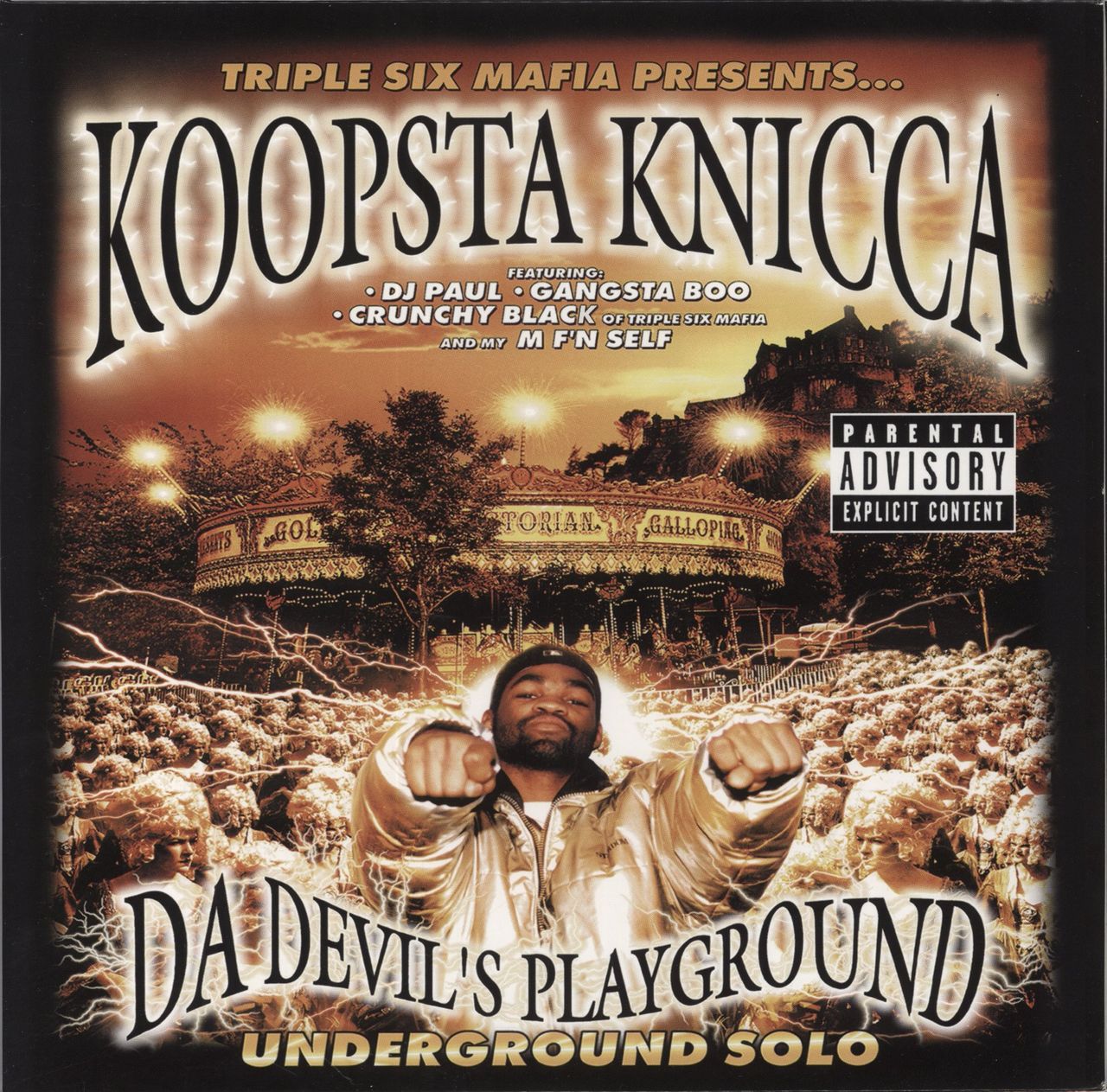 Three 6 Mafia Da Devils Playground: Underground Solo - Yellow and Gree — RareVinyl.com