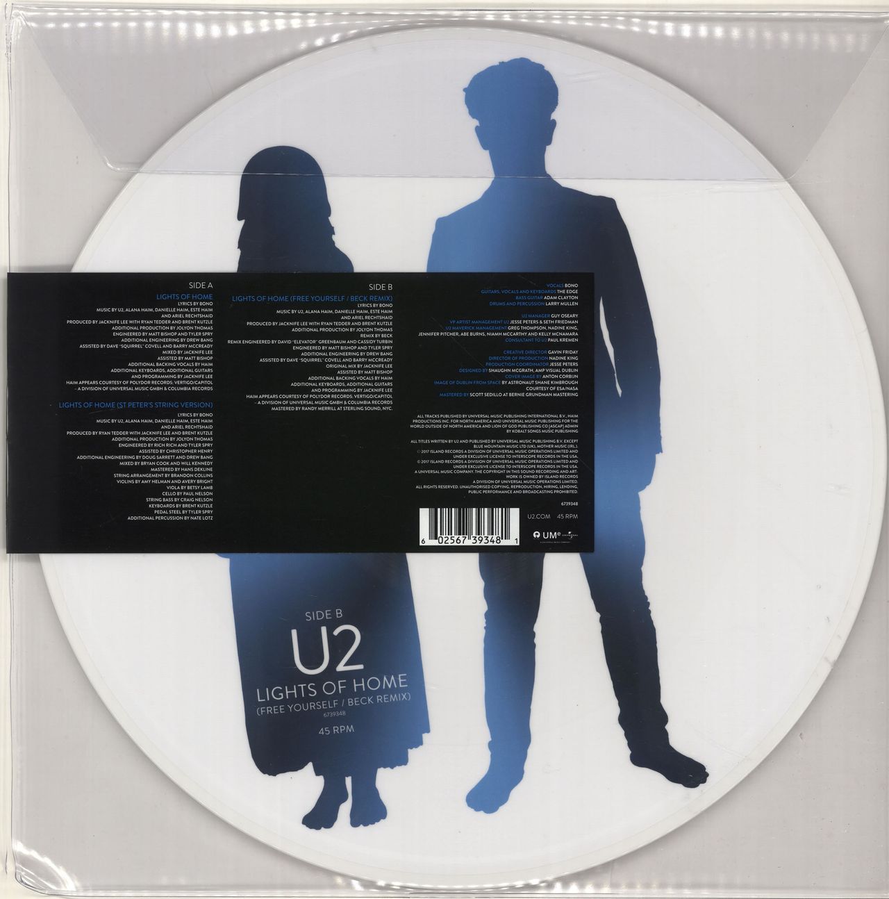 U2 Lights Of Home - RSD18 UK 12" picture disc — RareVinyl.com