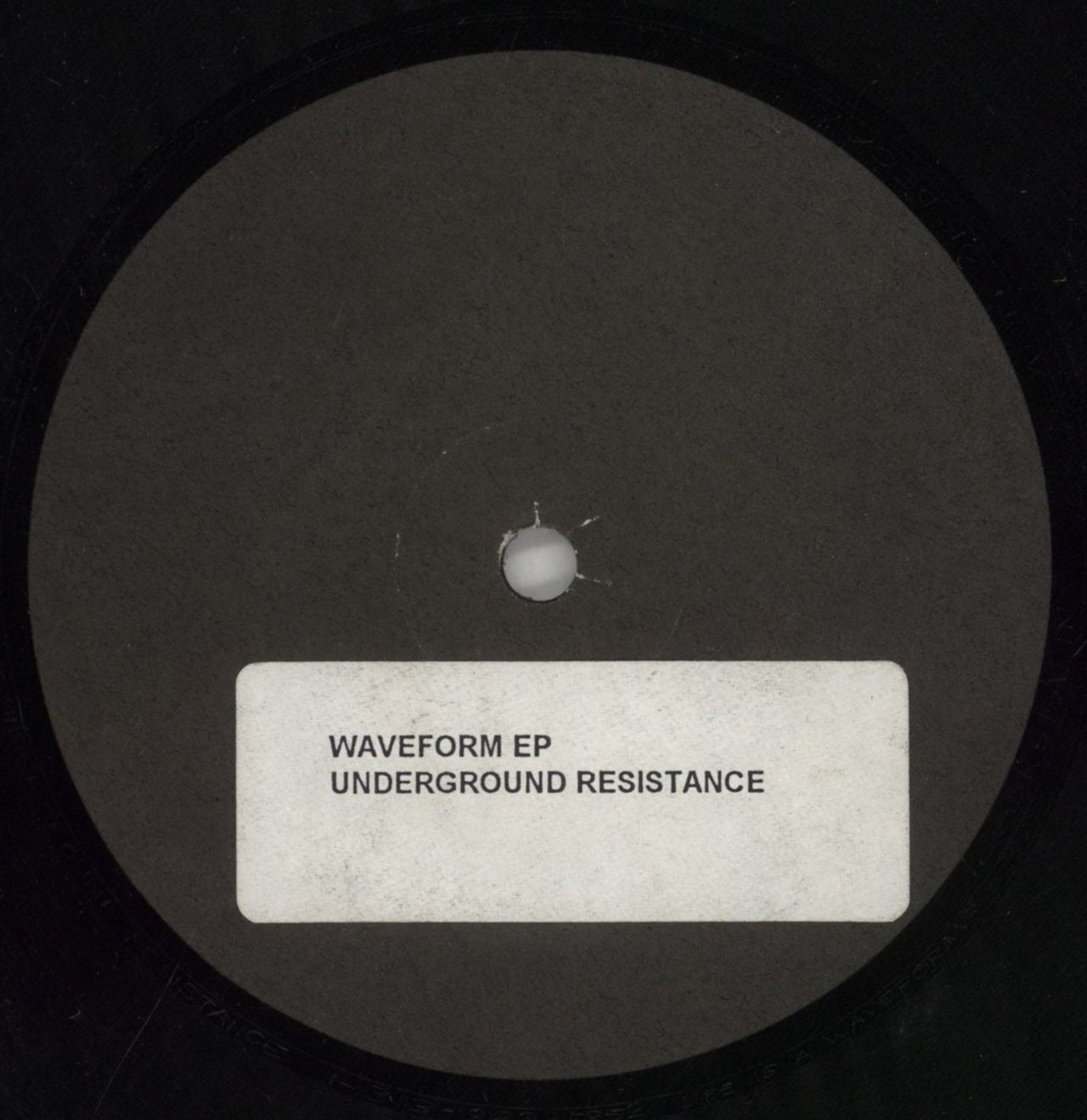 Underground Resistance (Label) Waveform E.P. US 12" vinyl — RareVinyl.com
