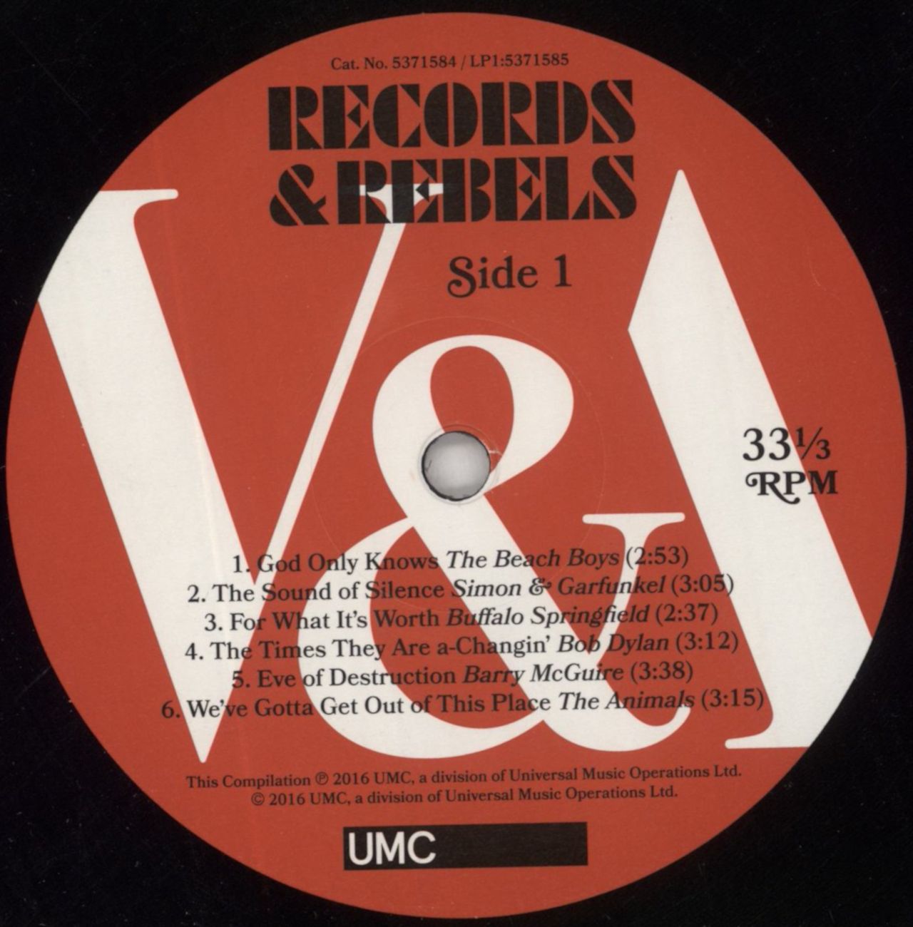 Various-60s & 70s Records And Rebels - 180gm UK 2-LP vinyl set — RareVinyl.com