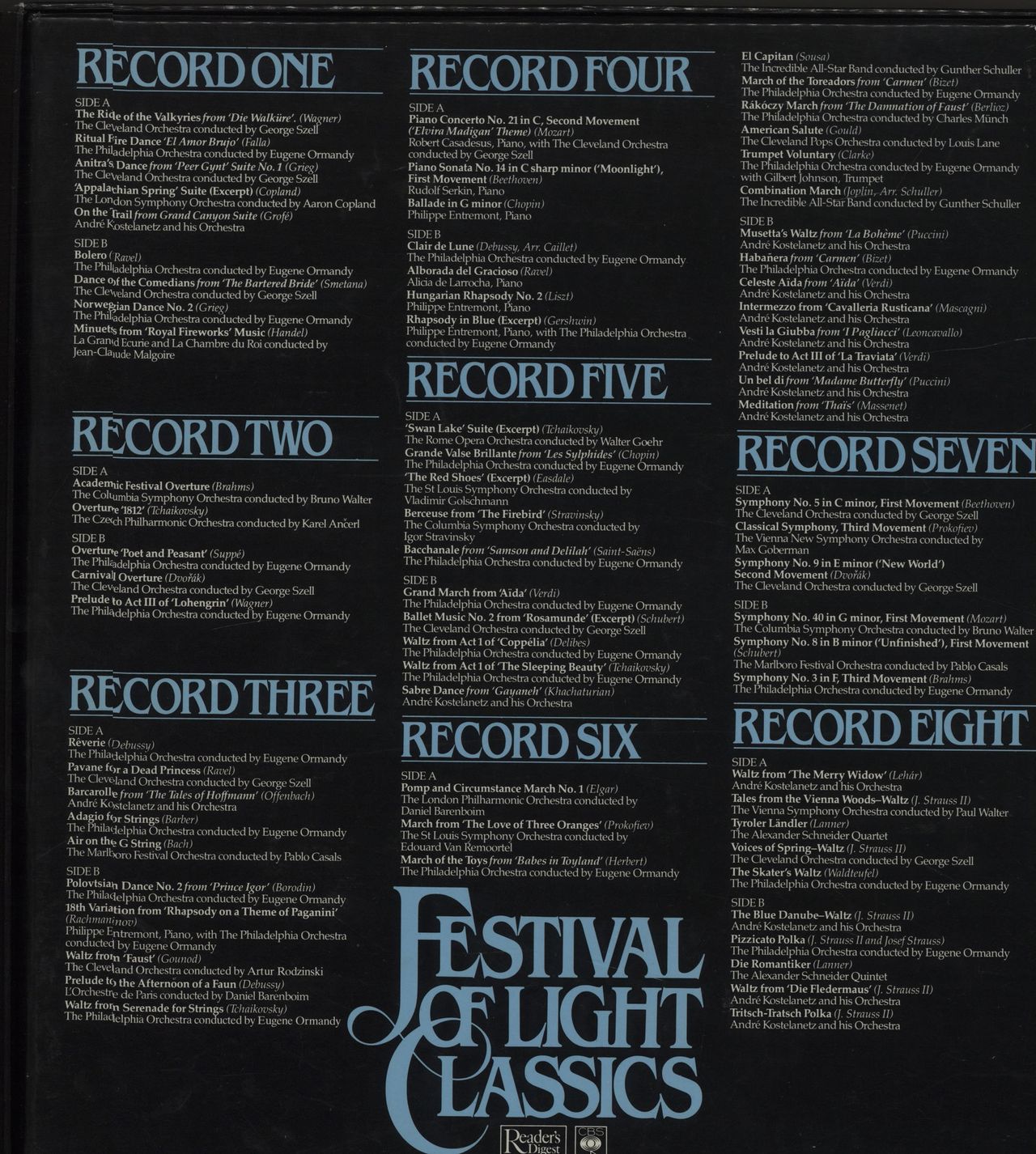 Various-Classical & Orchestral Festival Of Light Classics UK Vinyl box ...