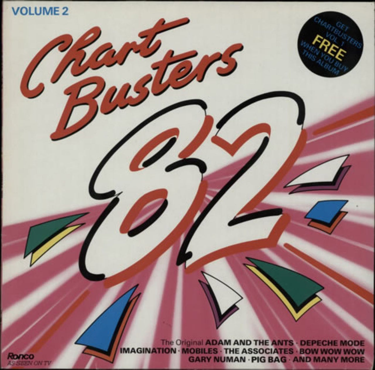 Various-Pop Chart Busters 82 - Volumes 1 & 2 UK 2-LP vinyl set ...