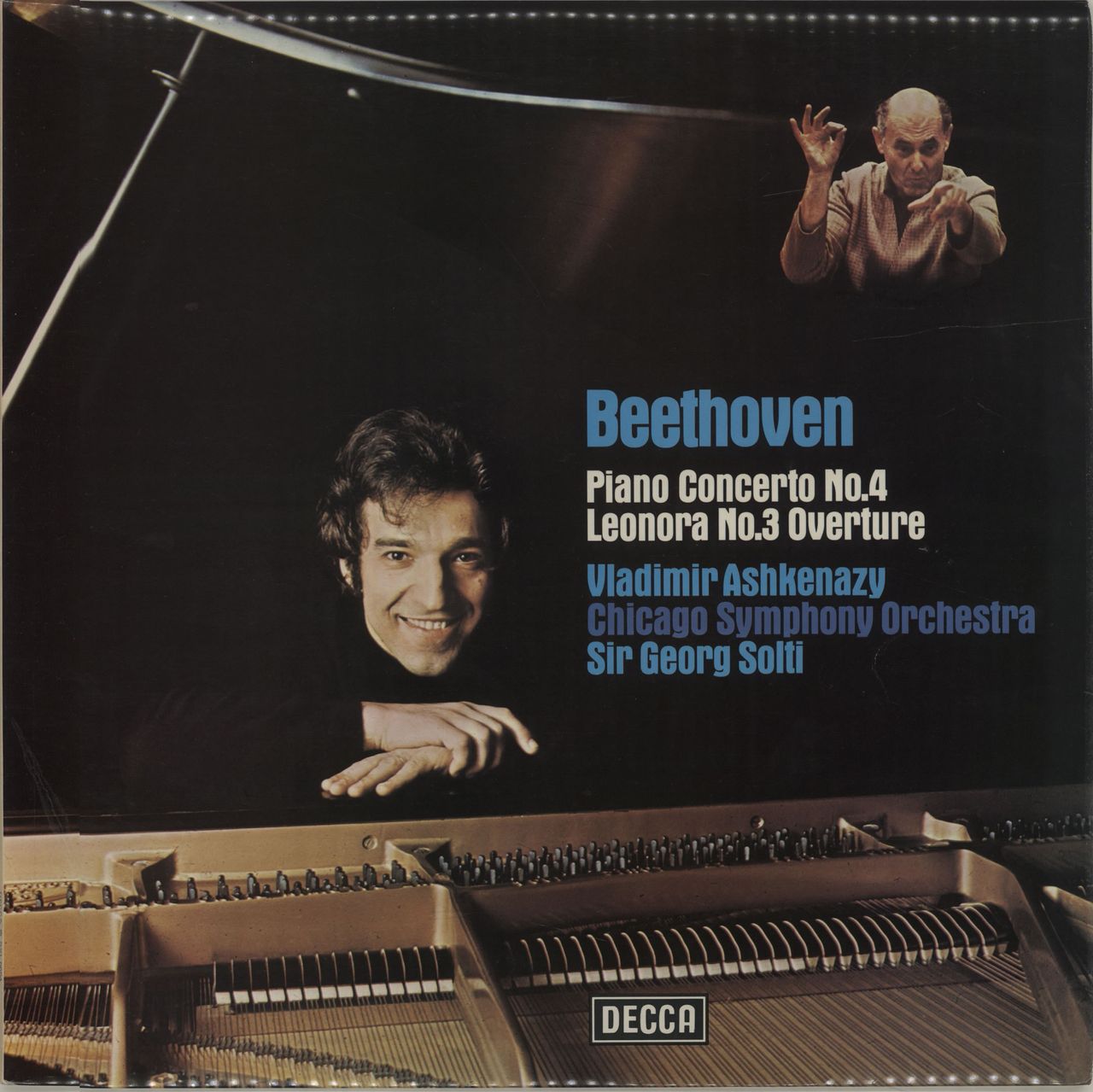 Vladimir Ashkenazy Beethoven: Piano Concerto No. 4 / Overture In C Maj — RareVinyl.com
