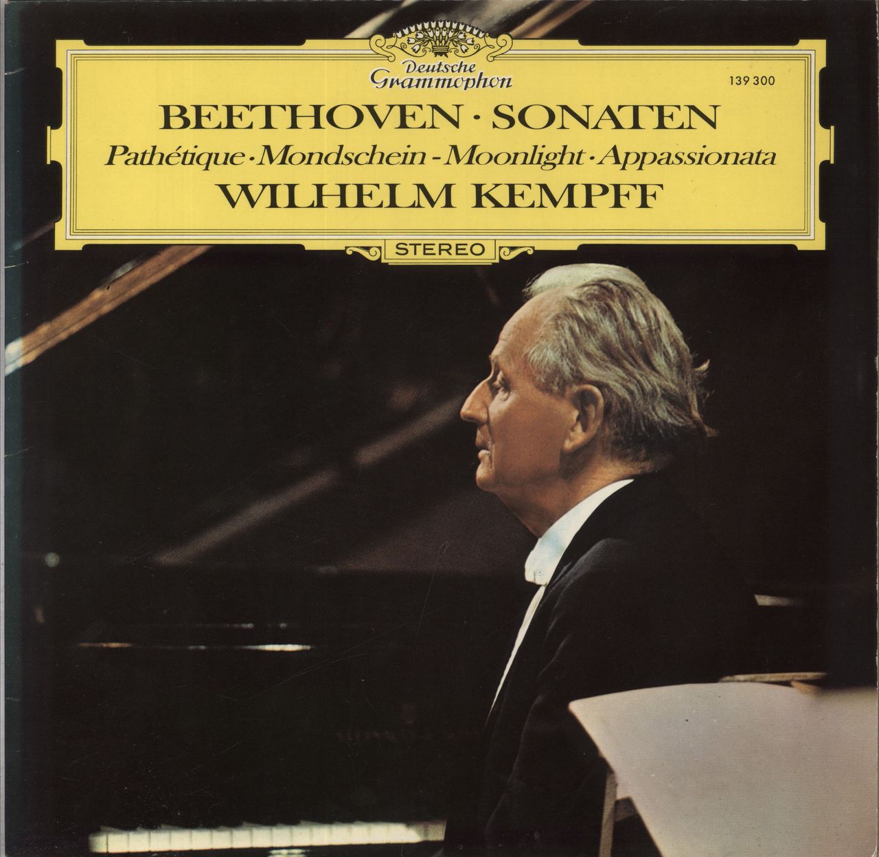 Wilhelm Kempff Beethoven: Sonaten German Vinyl LP — RareVinyl.com