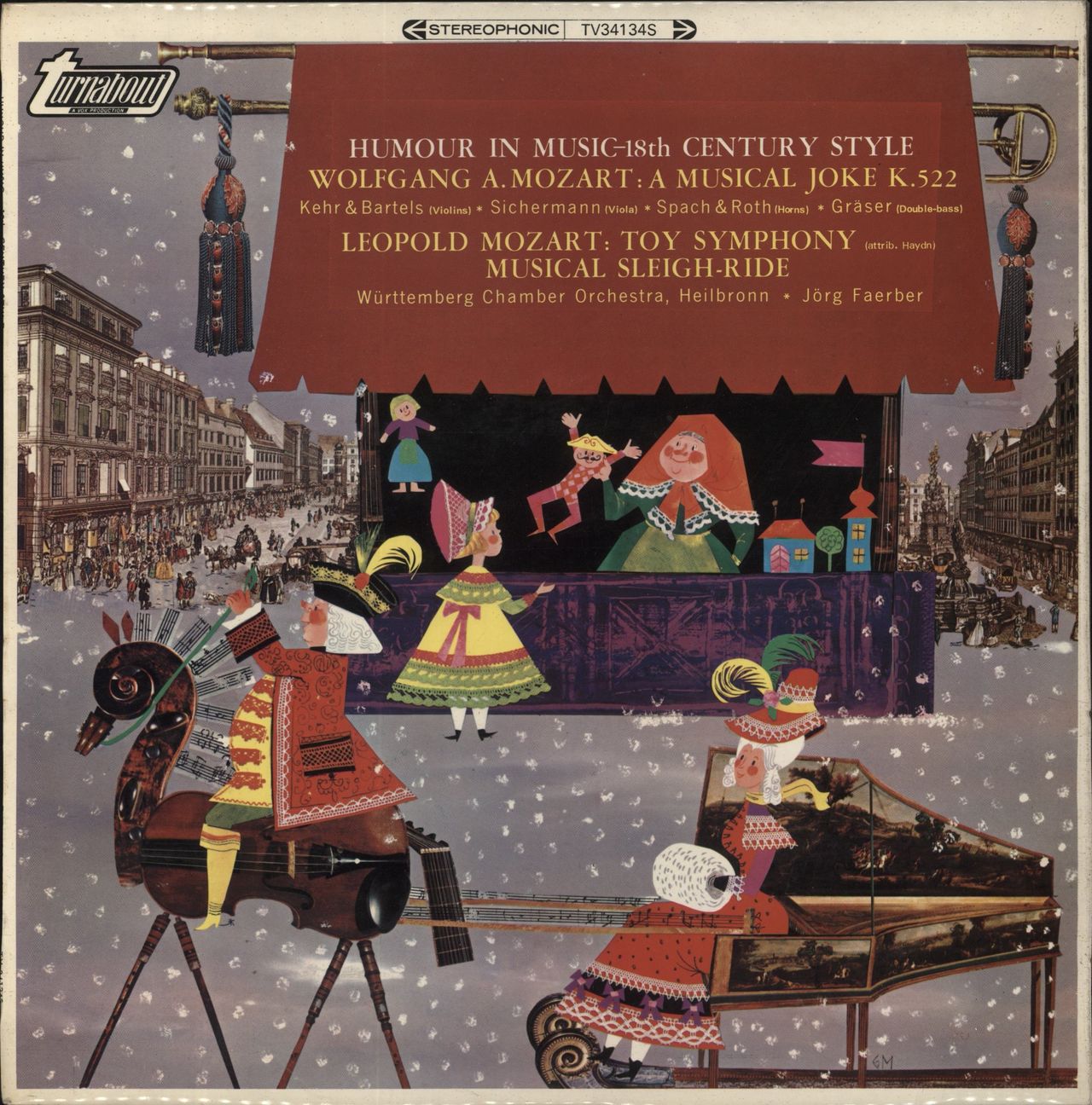 Wolfgang Amadeus Mozart Humour In Music - 18th Century Style UK Vinyl — RareVinyl.com