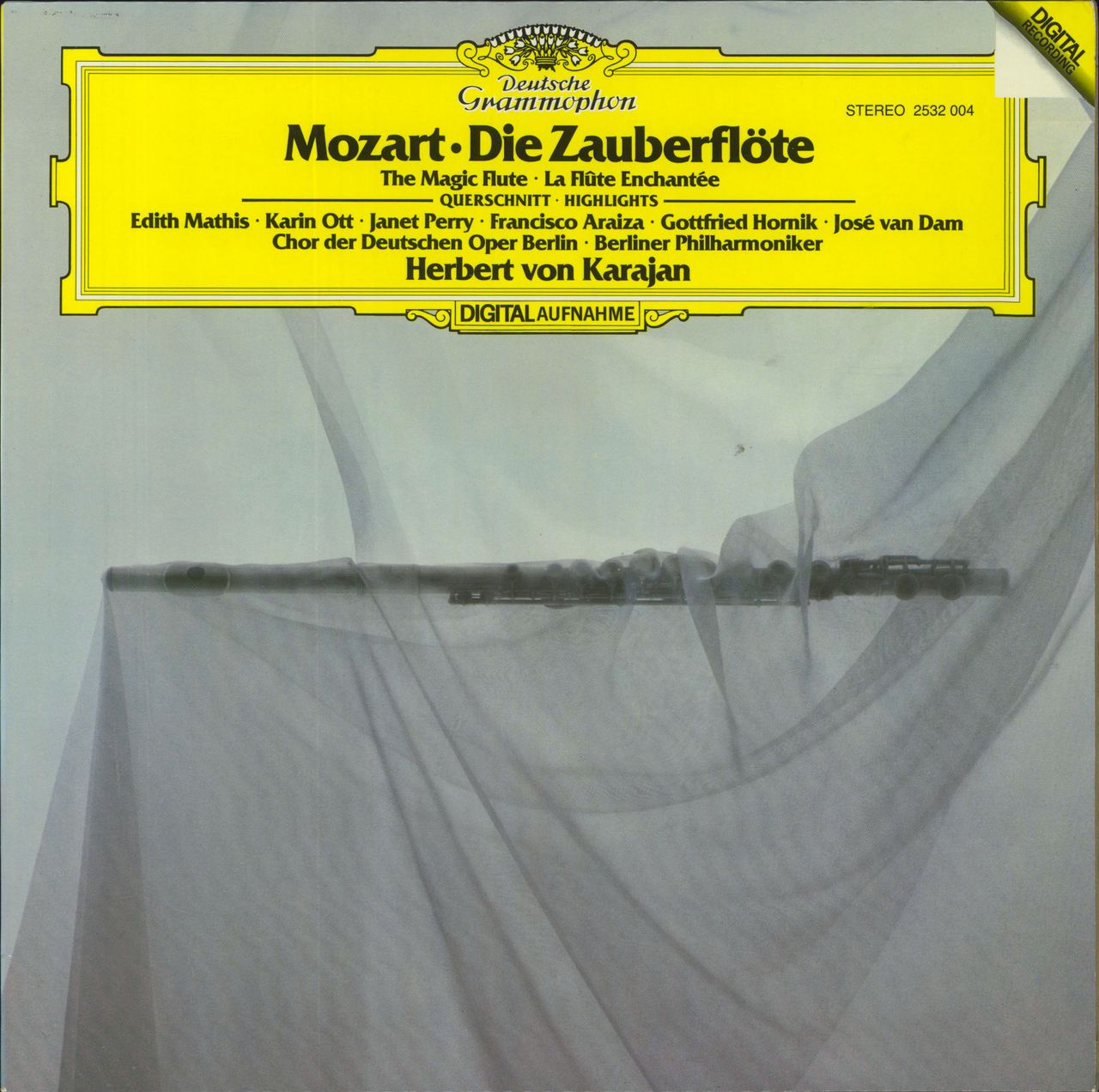Wolfgang Amadeus Mozart Mozart: Die Zauberflöte = The Magic Flute = La — RareVinyl.com