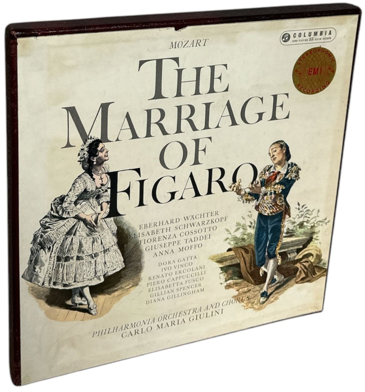Wolfgang Amadeus Mozart Mozart: The Marriage Of Figaro UK Vinyl box se — RareVinyl.com