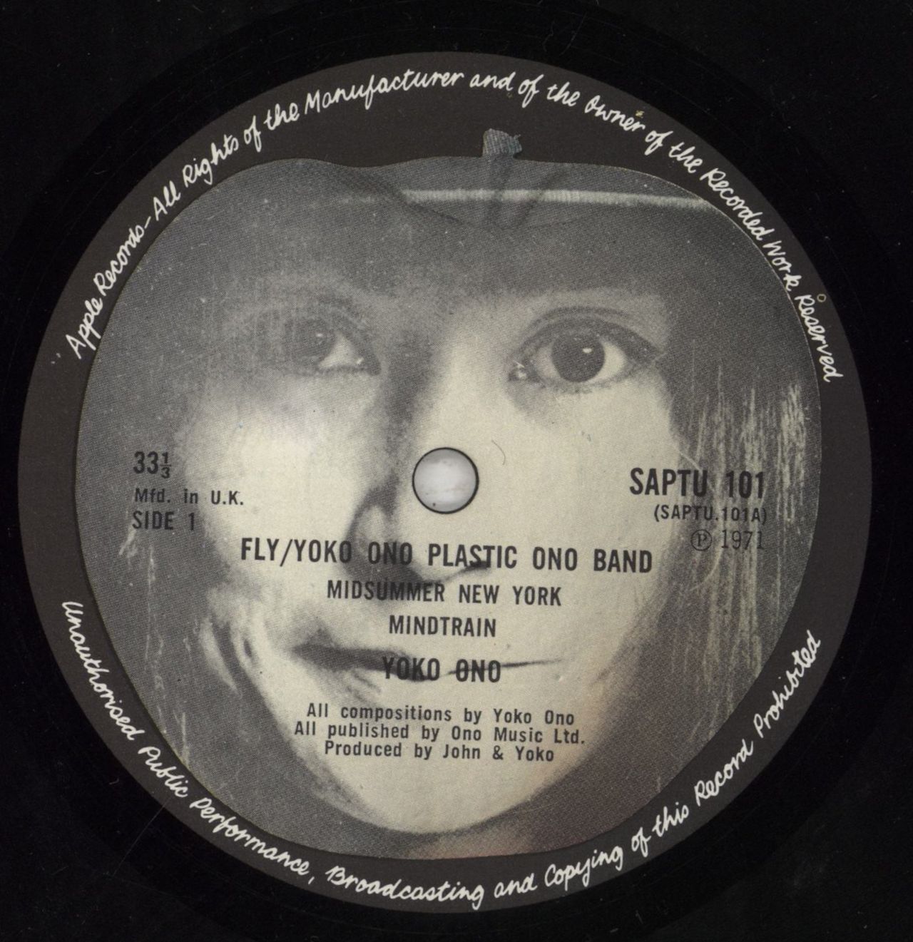 Yoko Ono Fly UK 2-LP vinyl set — RareVinyl.com