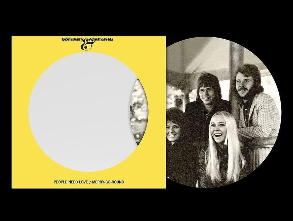 Abba People Need Love - Sealed UK 7" picture disc — RareVinyl.com