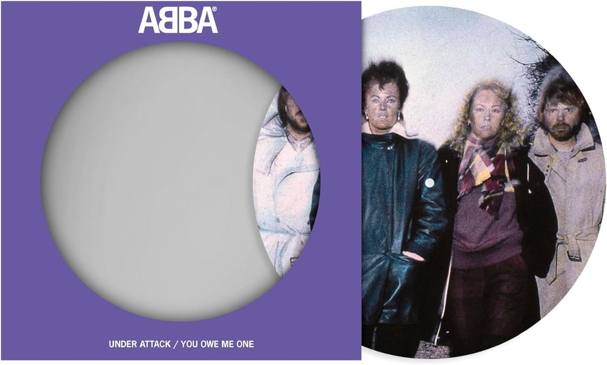 Abba Under Attack / You Owe Me One - Sealed UK 7" picture disc — RareVinyl.com