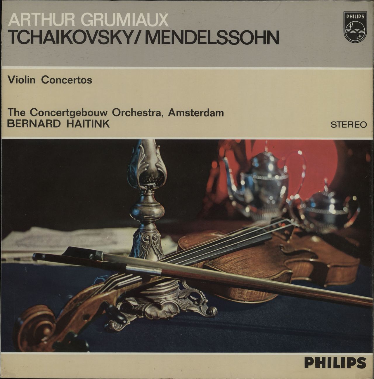 Arthur Grumiaux Violin Concertos UK Vinyl LP — RareVinyl.com